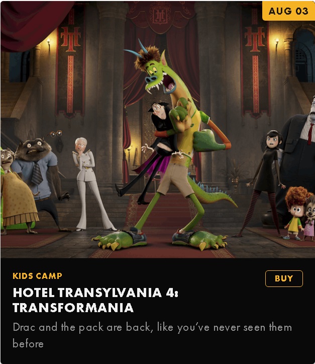 Kids Camp: Hotel Transylvania 4: Transformania - EPStuff
