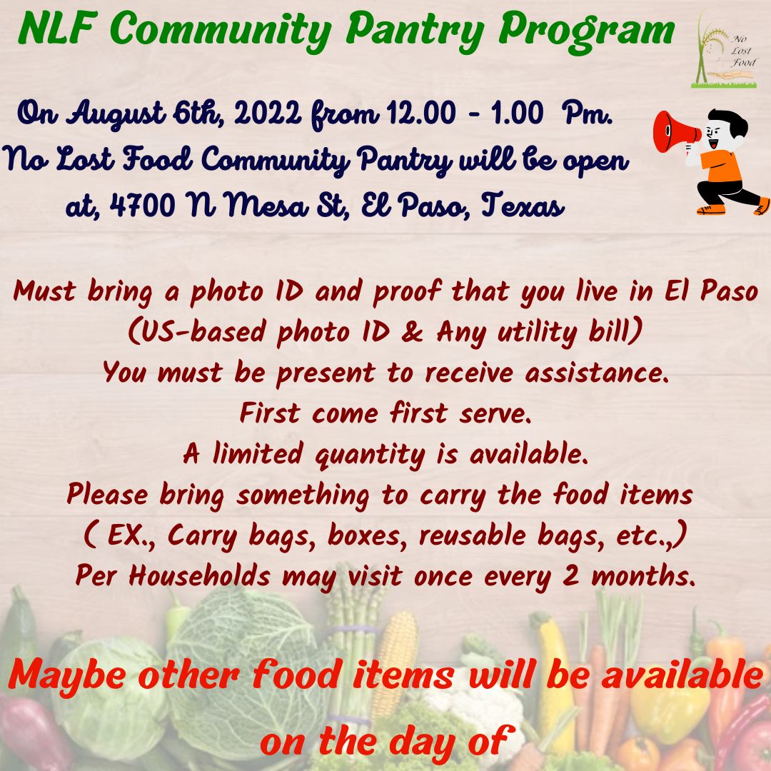 No Lost Food's Community Pantry Program - EPStuff