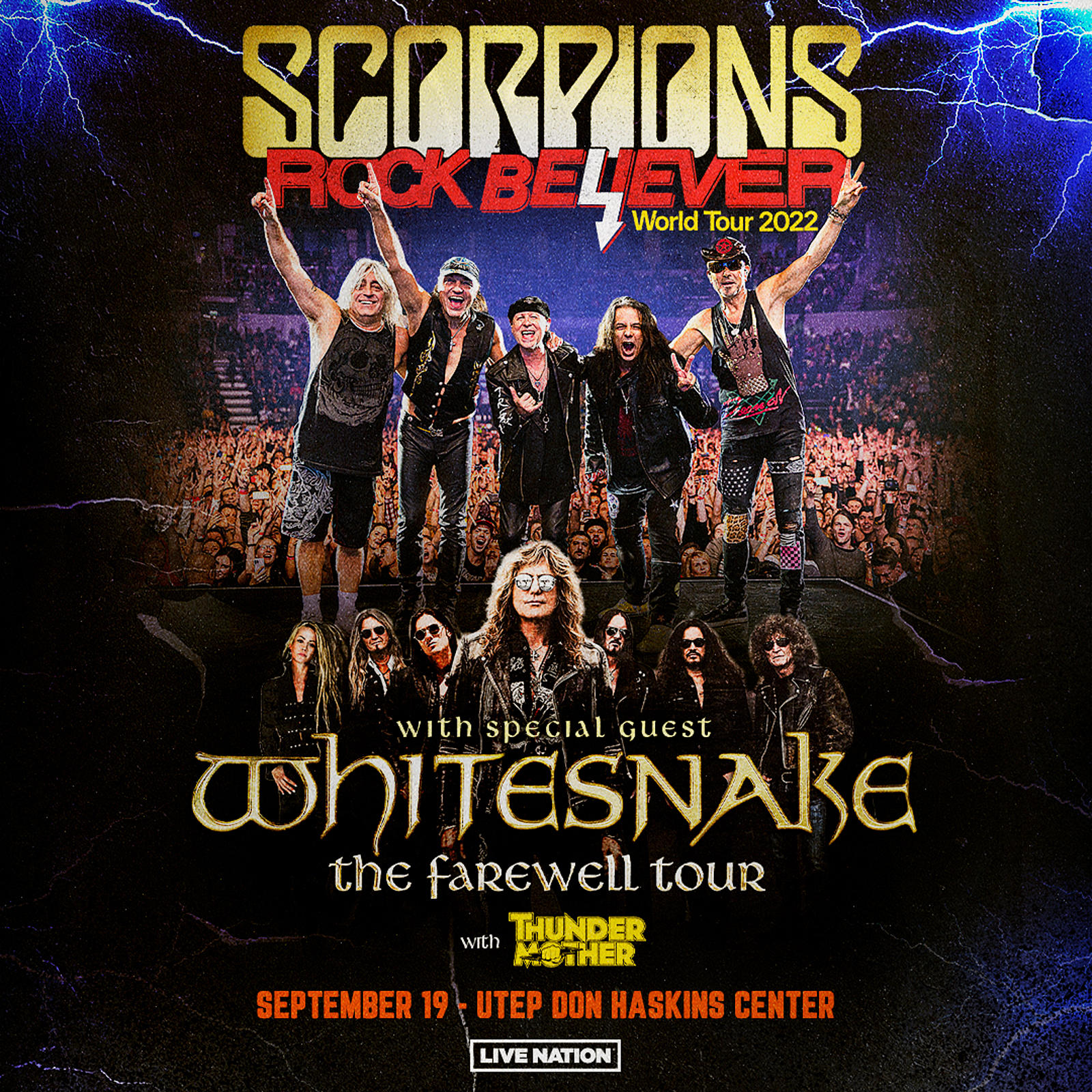 Scorpions LIVE in El Paso - EPStuff