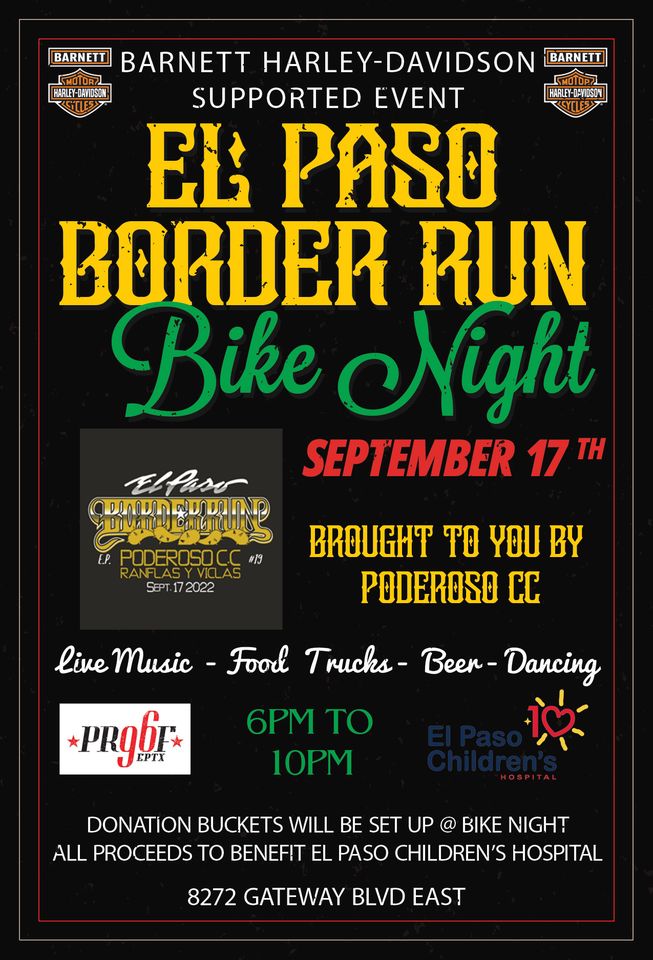 El Paso Border Run Bike Night - EPStuff