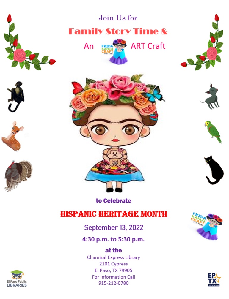 Hispanic Heritage Month: Frida Art Craft - EPStuff