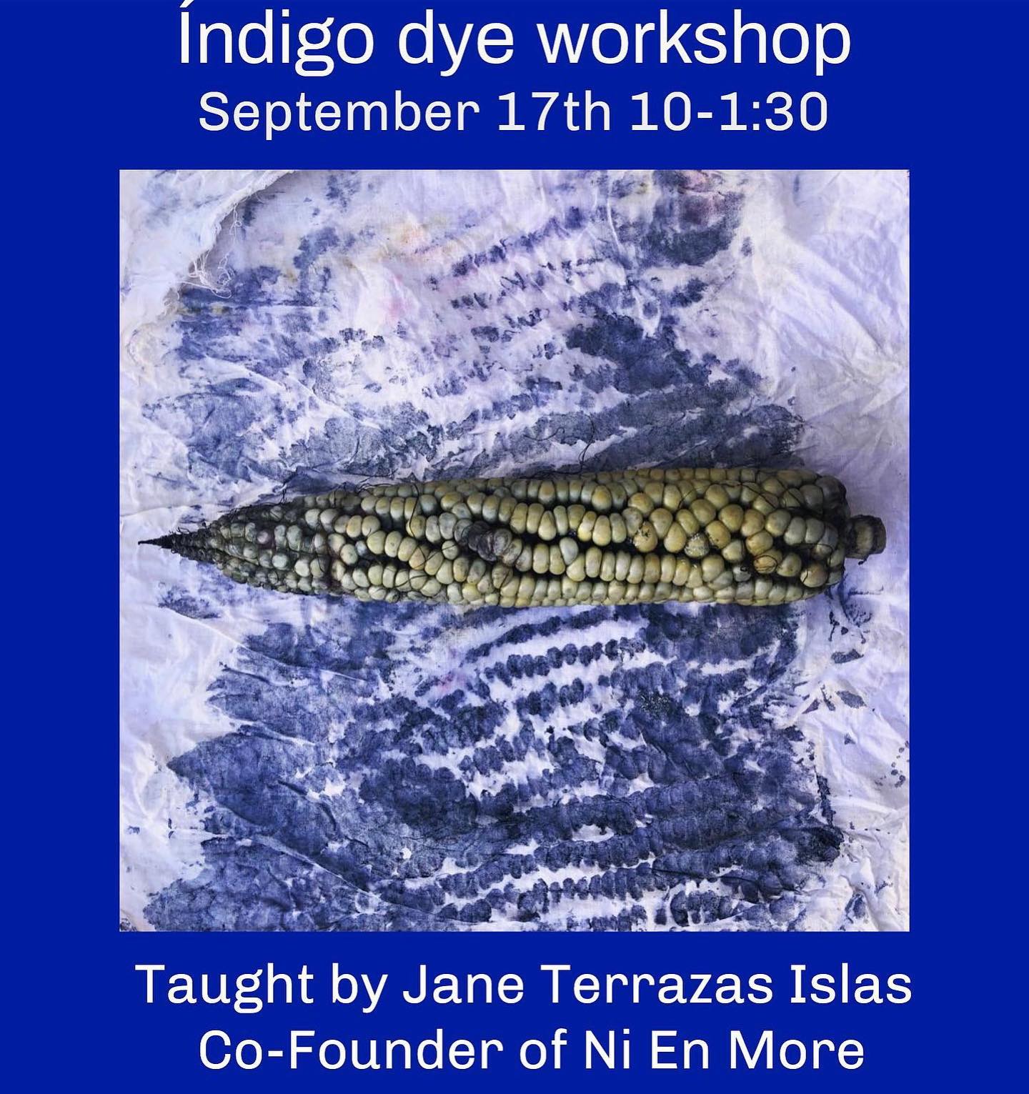 Indigo Dye Workshop at Aghaa' Hat Co. - EPStuff