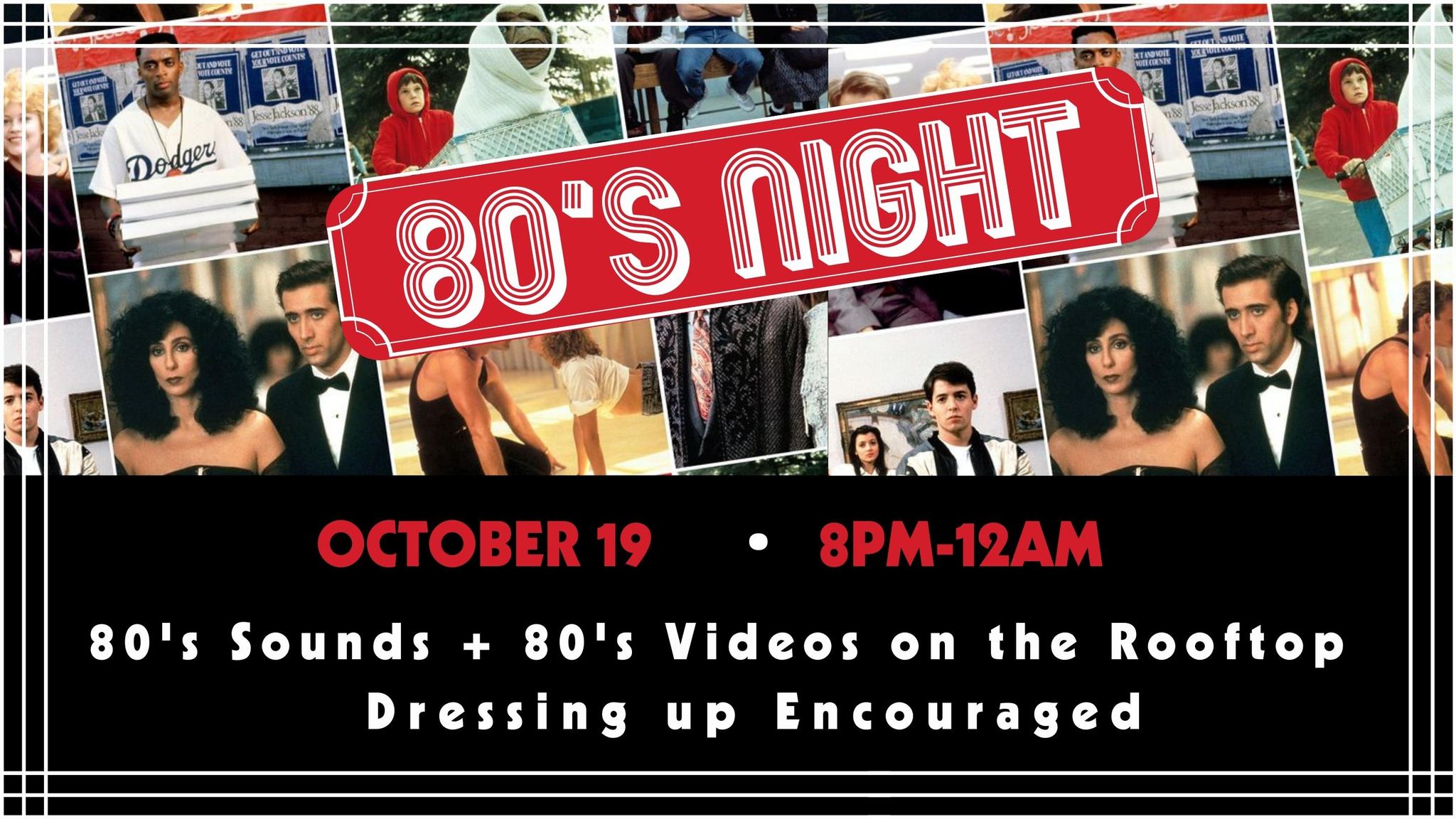 80s Night! at International Bar - EPStuff