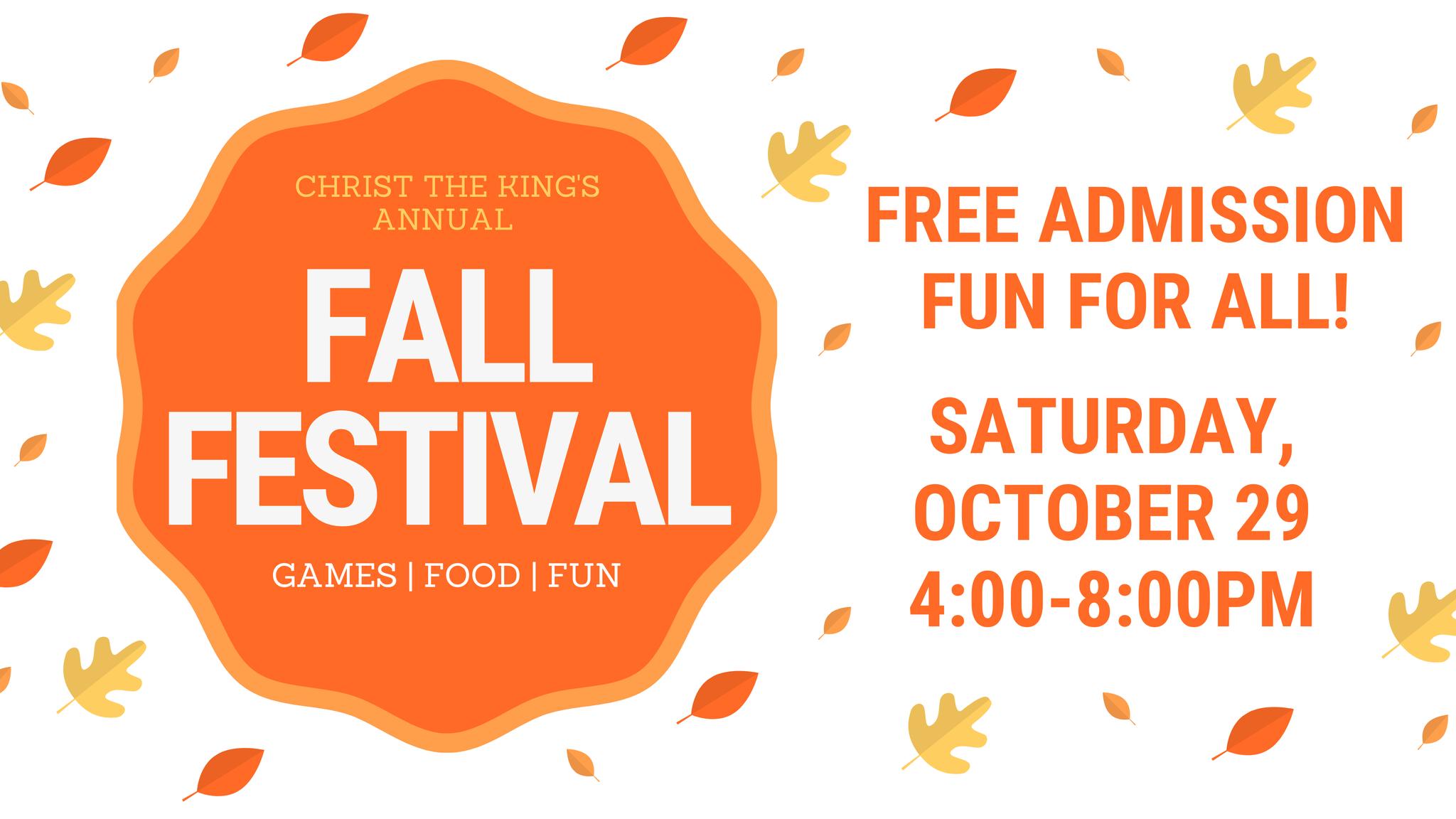 Fall Festival at Christ the King - EPStuff