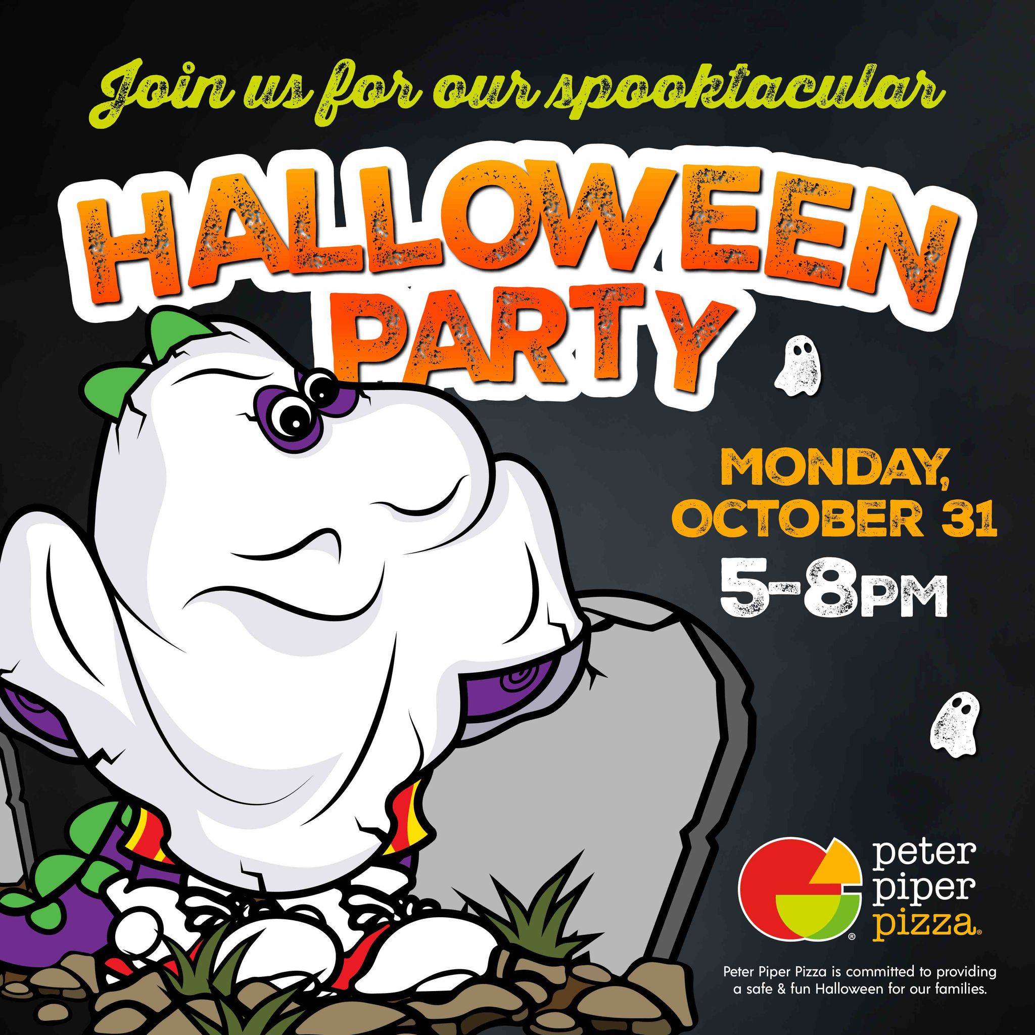 Halloween Party at Peter Piper Pizza - EPStuff