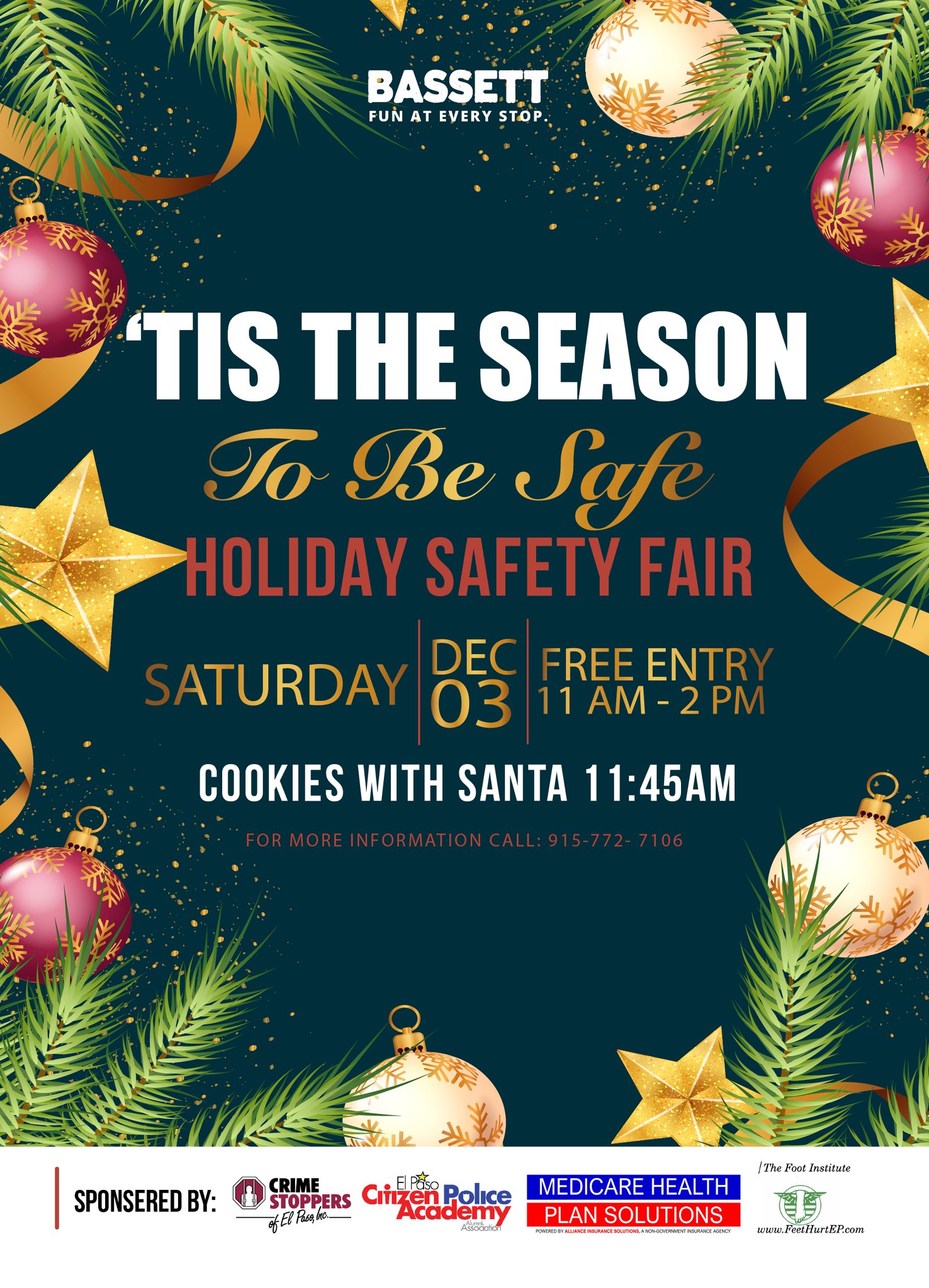 Holiday Safety Fair at Bassett Place - EPStuff