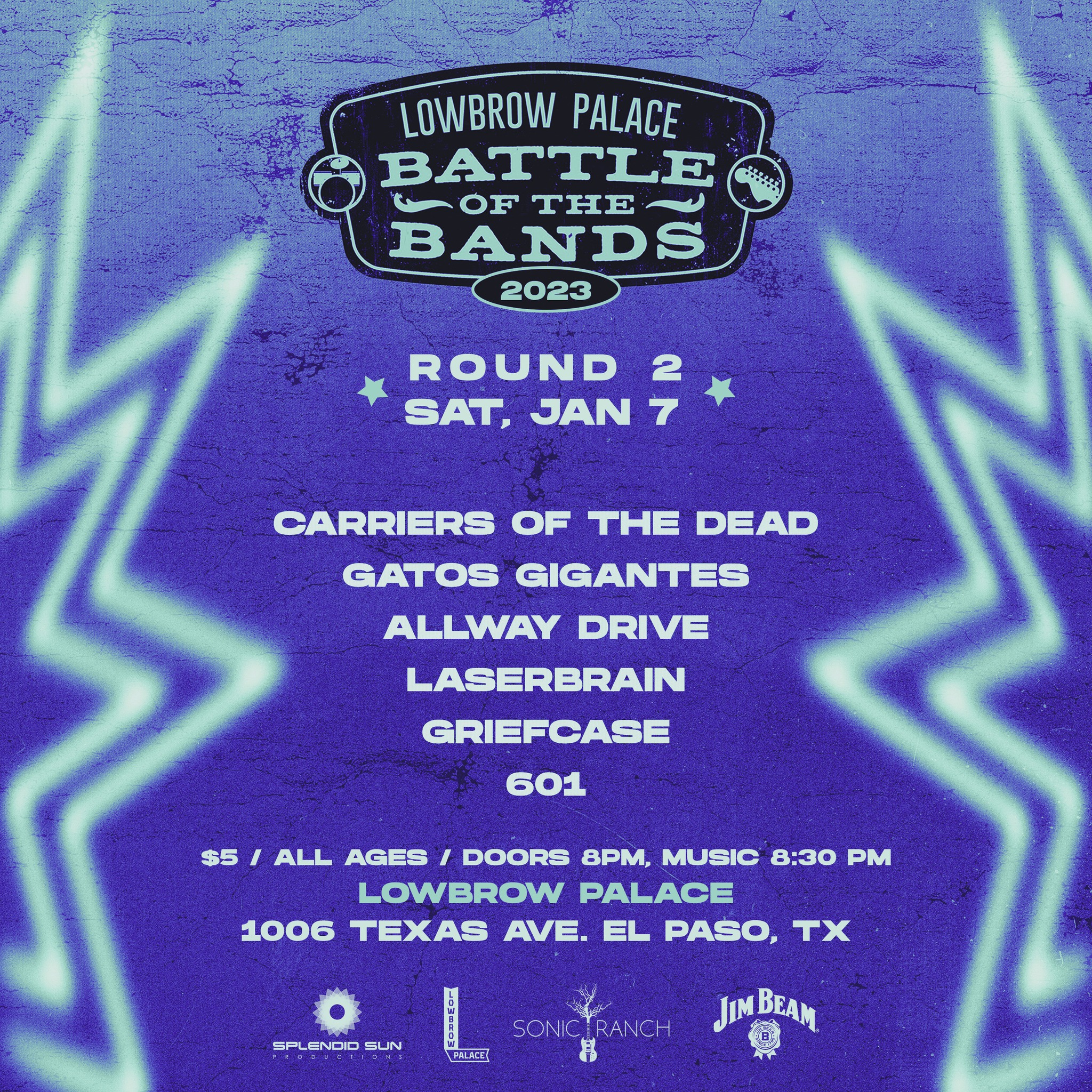 BATTLE OF THE BANDS: ROUND 2 at Lowbrow Palace - EPStuff