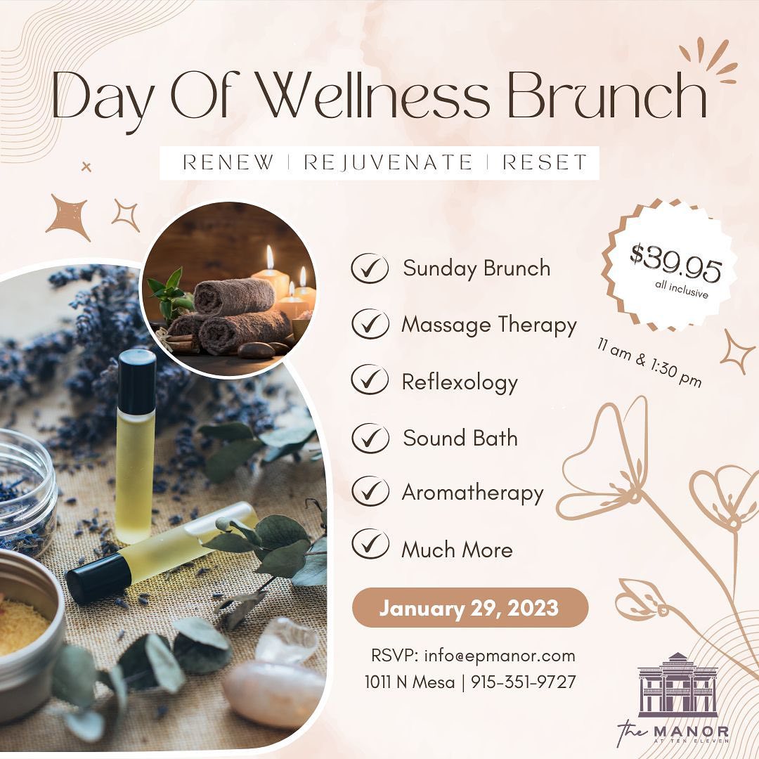 Day of Wellness Brunch at The Manor - EPStuff