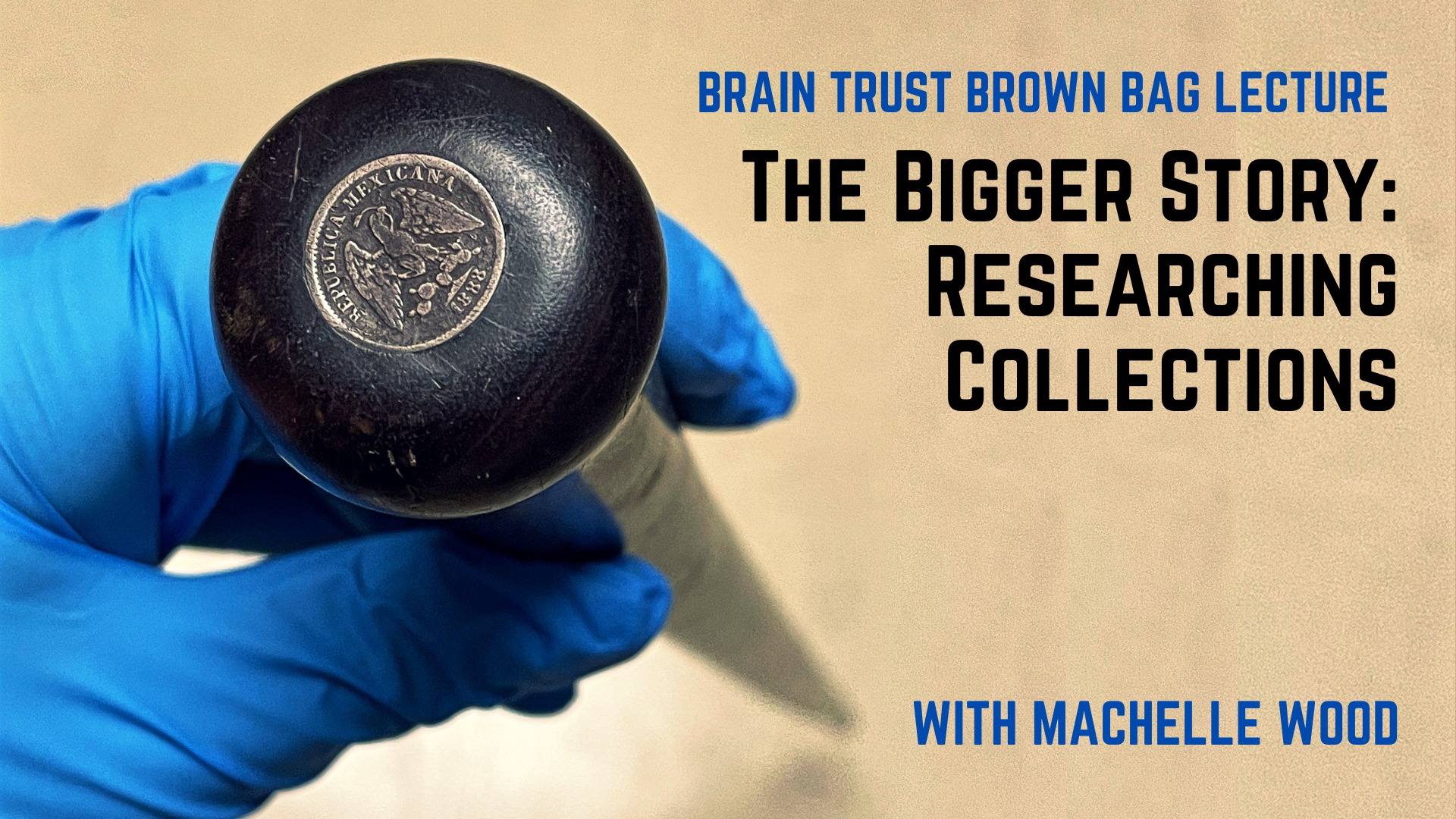 The Bigger Story: Researching Collections with Machelle Wood - EPStuff