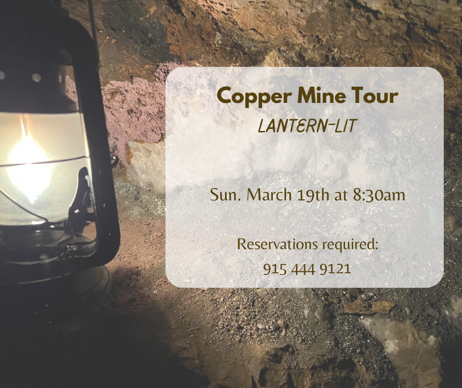 Copper Mine Tour: Lantern-Lit at Franklin Mountains State Park - EPStuff