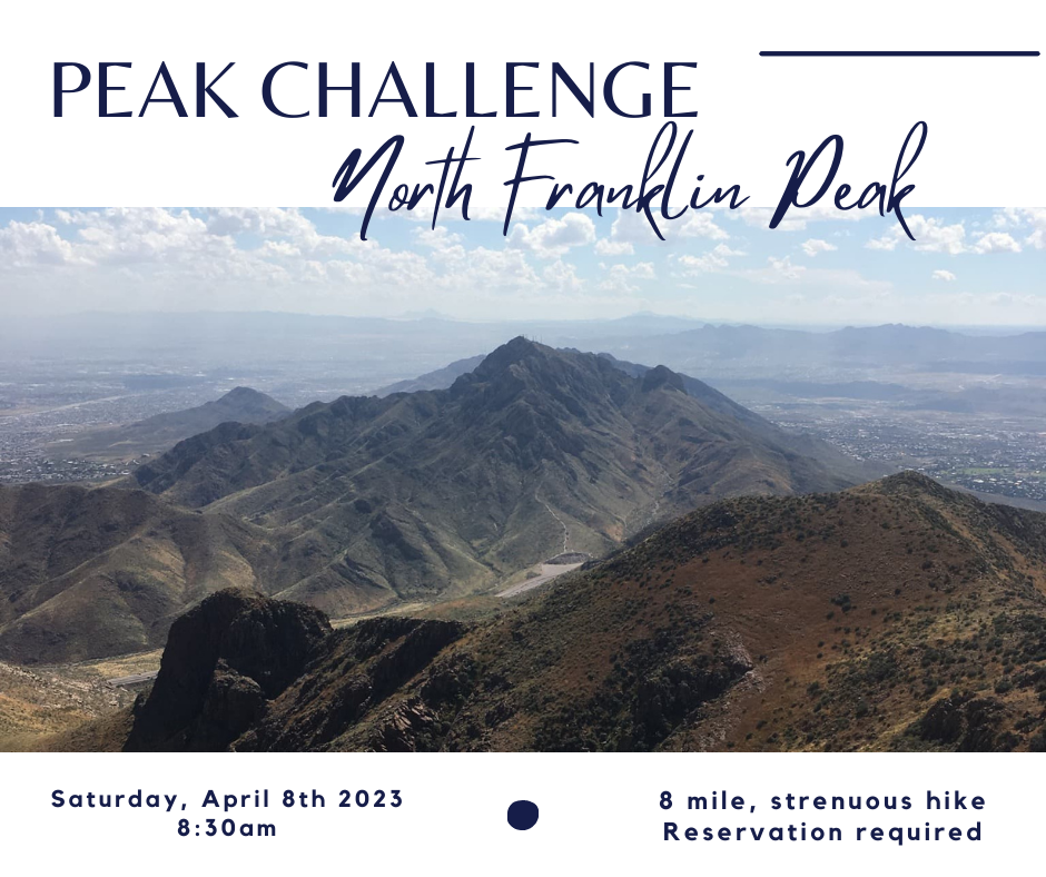 Peak Challenge Hike at Franklin Mountains State Park - EPStuff