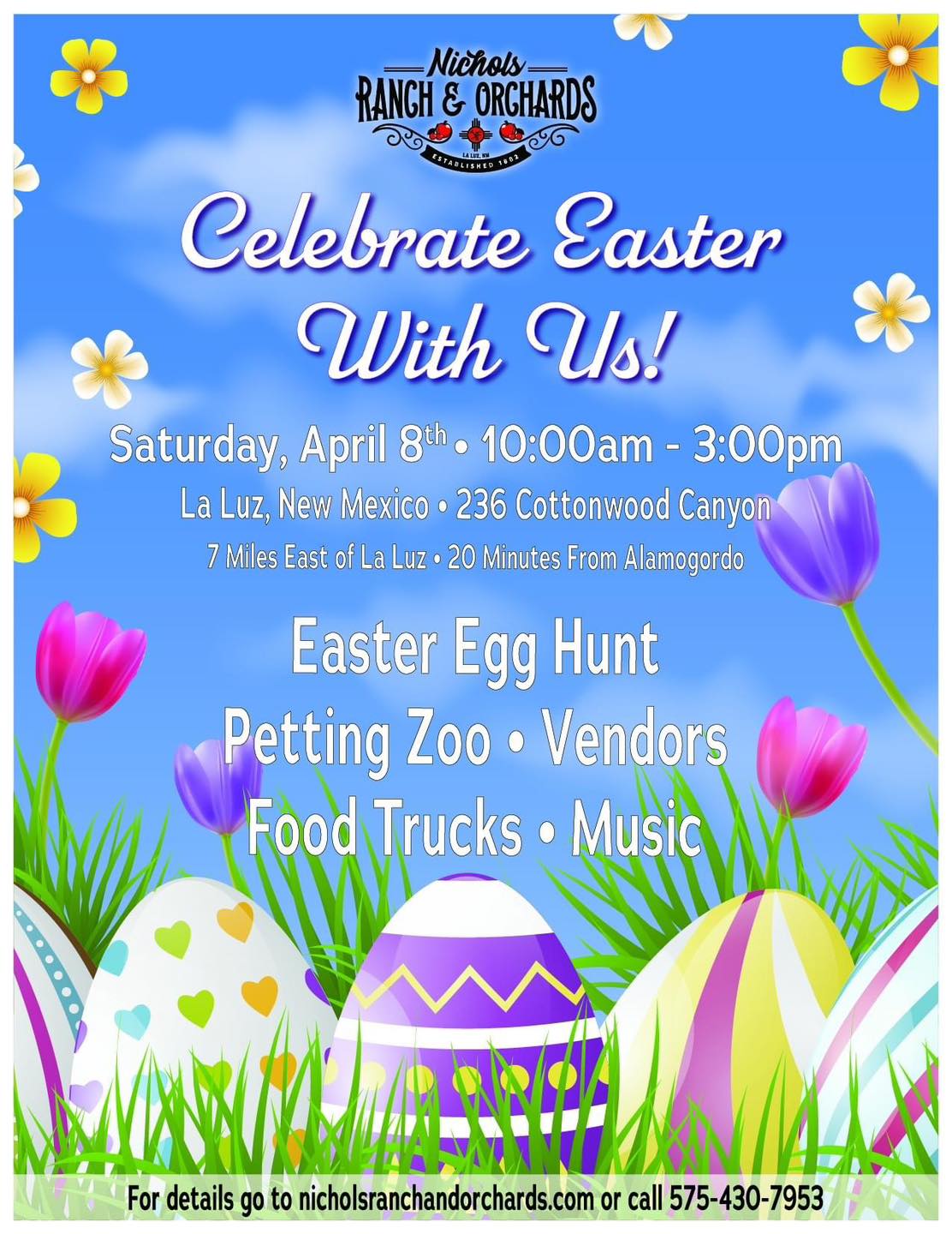 Celebrate Easter at Nichols Ranch and Orchards - EPStuff