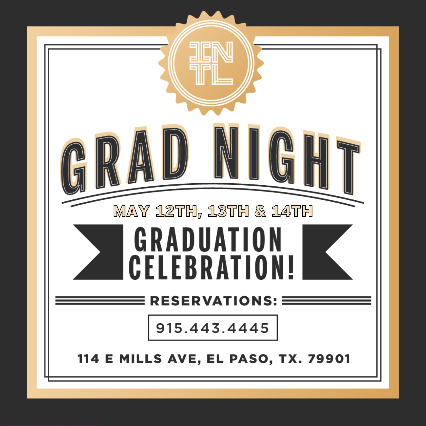 Grad Night at International Bar - EPStuff