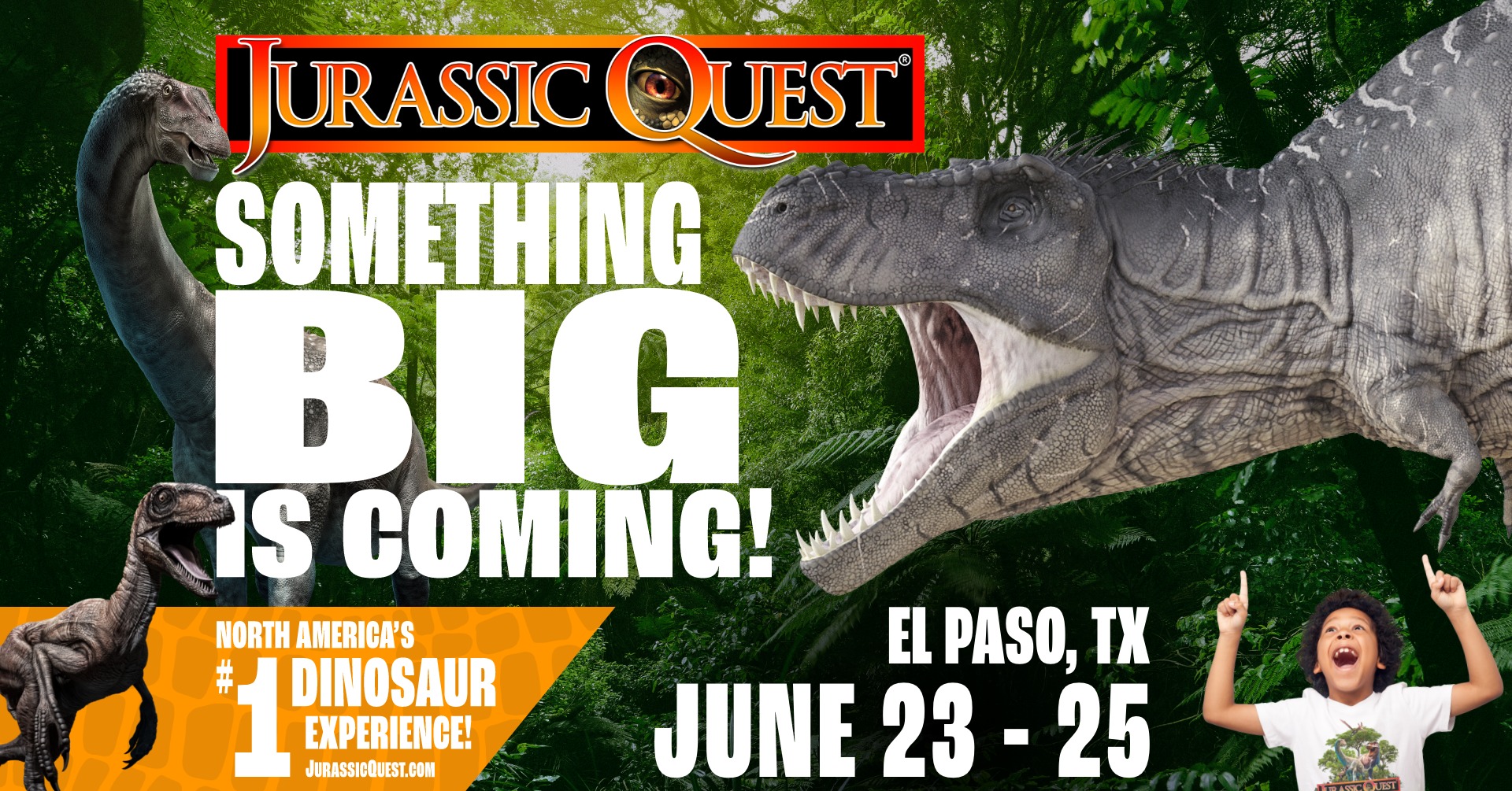 Jurassic Quest at El Paso Convention Center - EPStuff