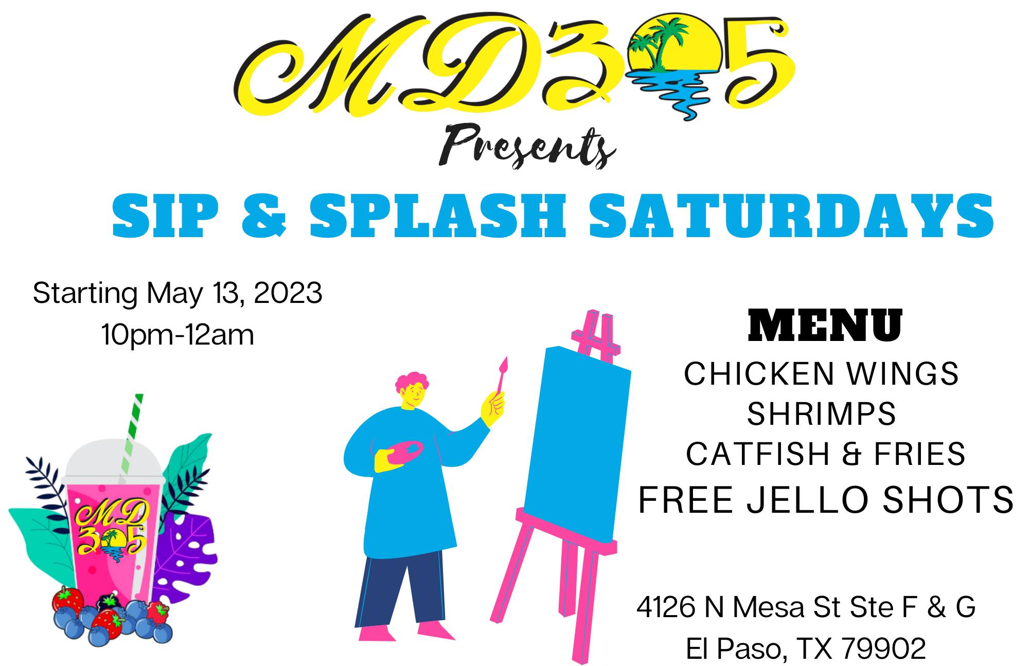 Sip & Splash Saturdays - EPStuff