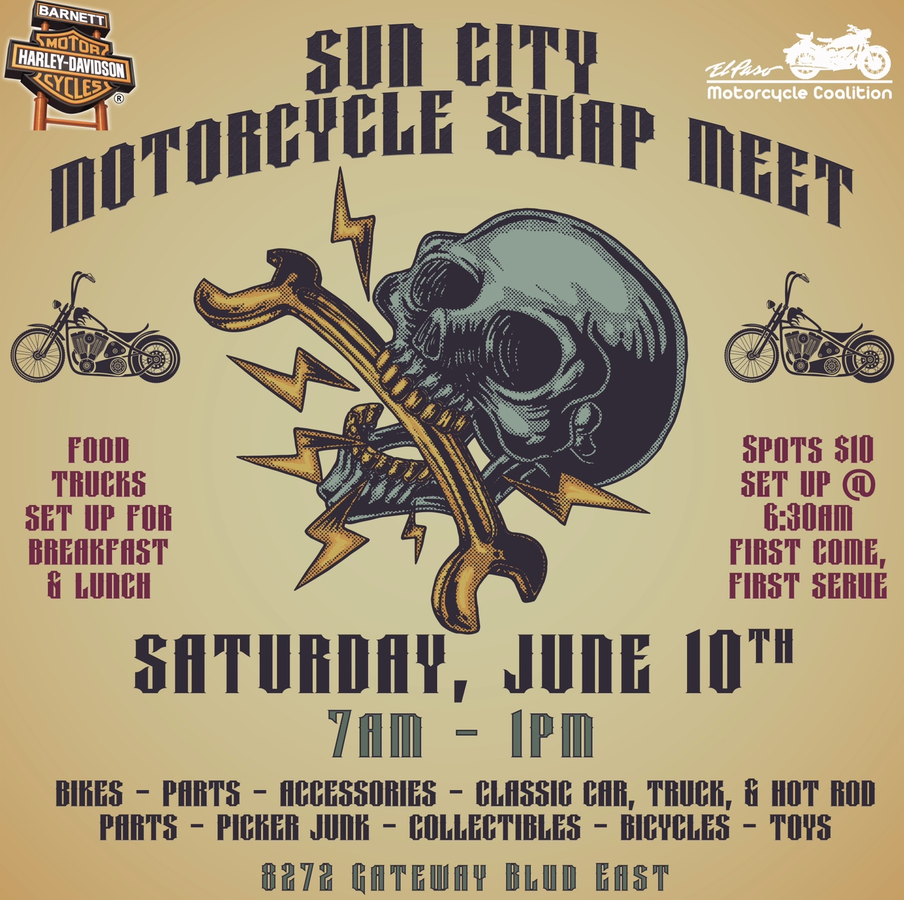 Barnett Harley-Davidson: Sun City Motorcycle Swap Meet - EPStuff