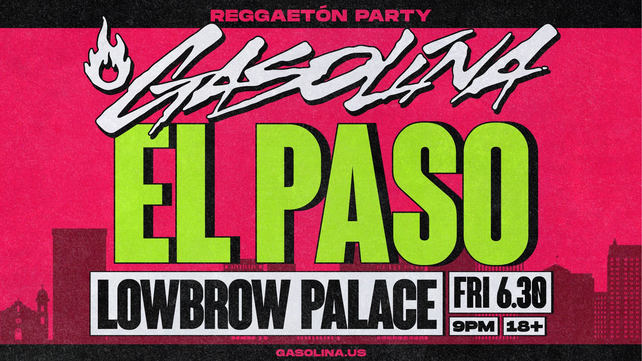 Gasolina Reggaetón Party at Lowbrow Palace - EPStuff