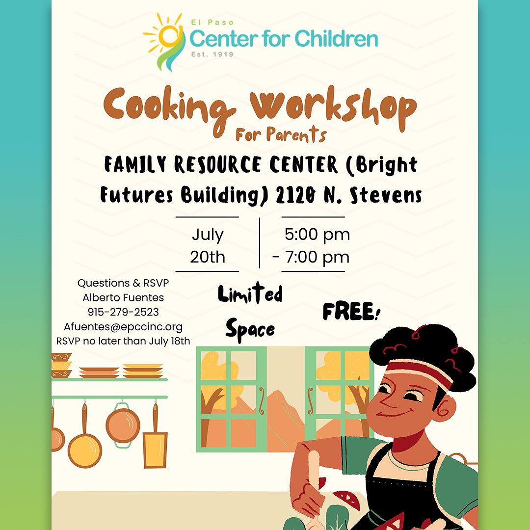 Cooking Workshop for Parents - EPStuff