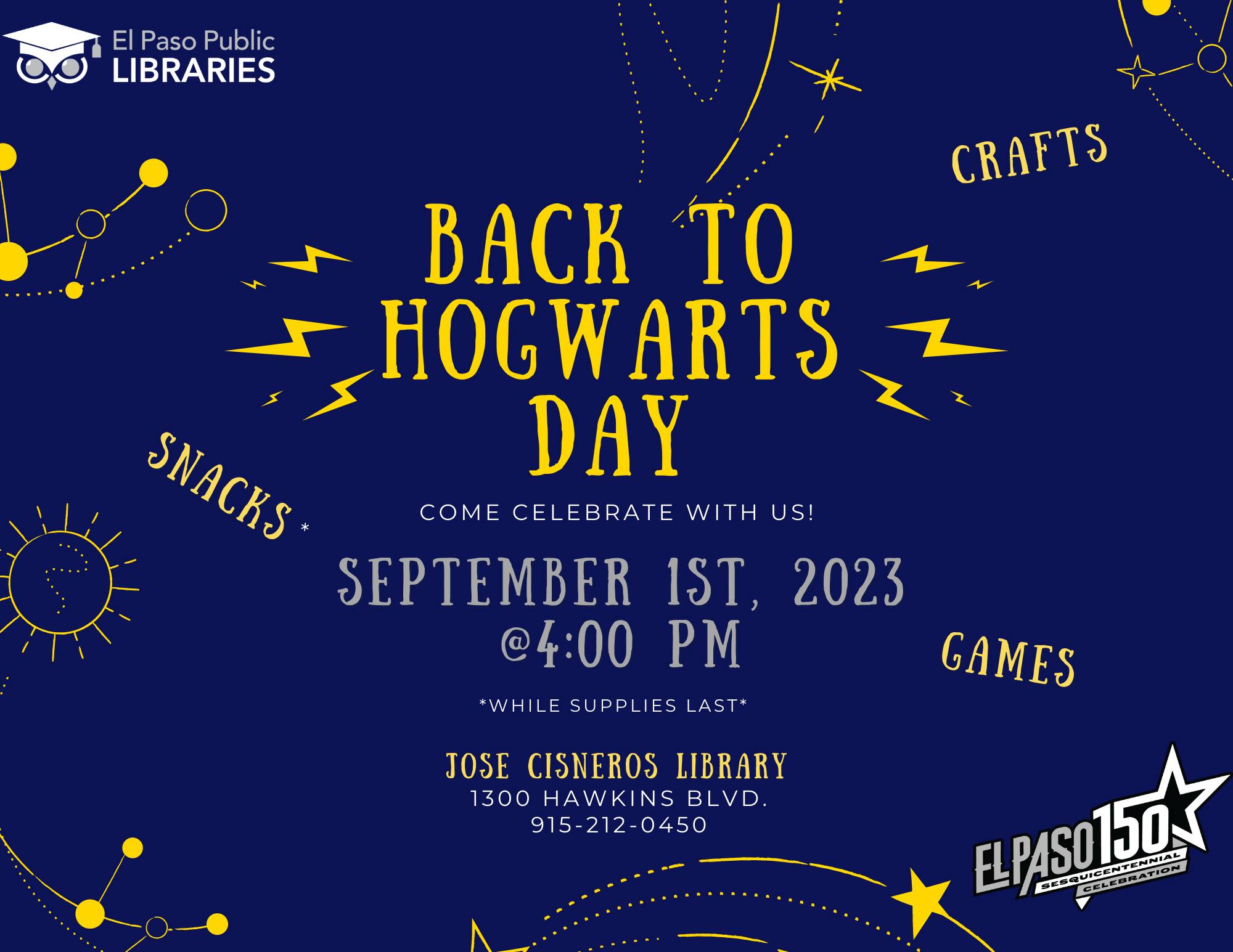 Back to Hogwarts Day