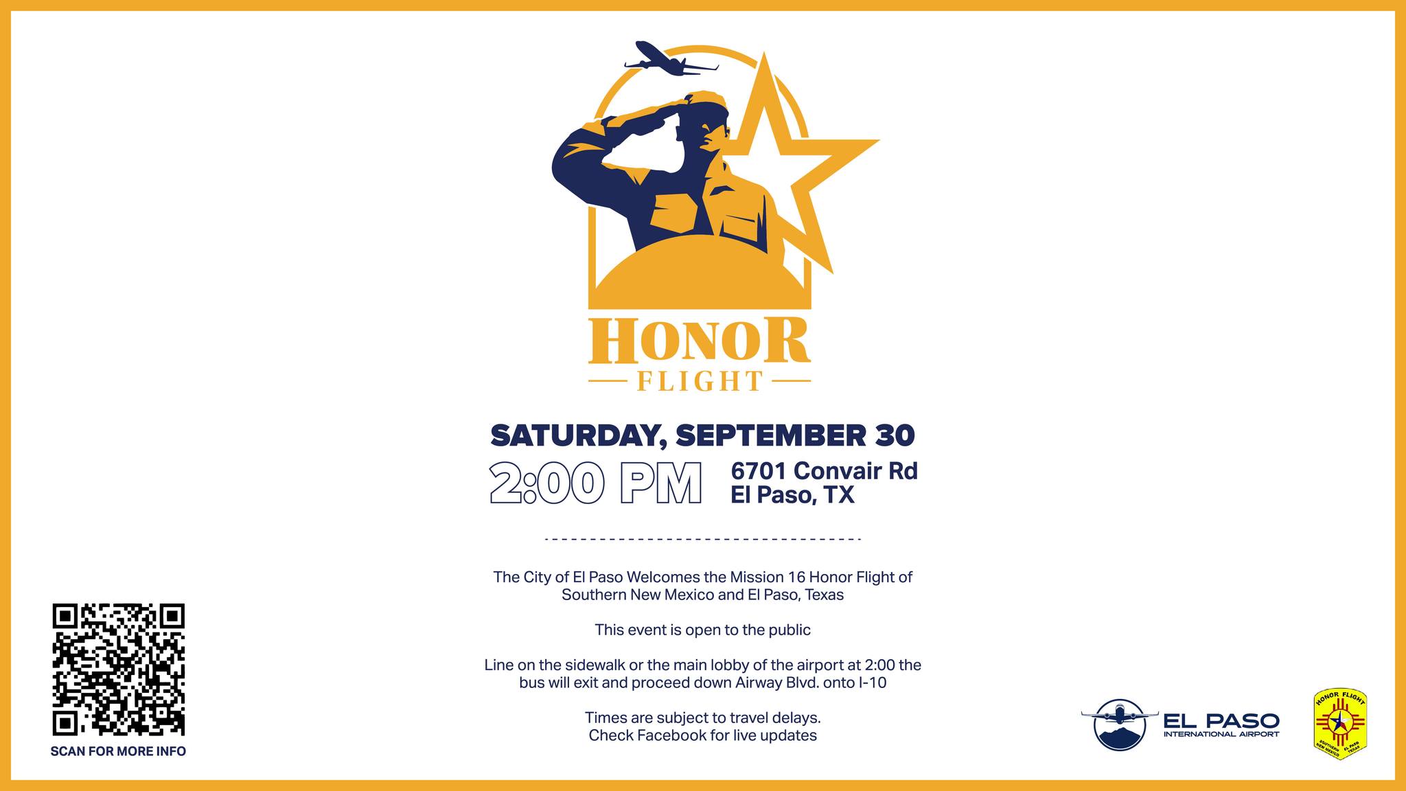 Honor Flight in El Paso - EPStuff