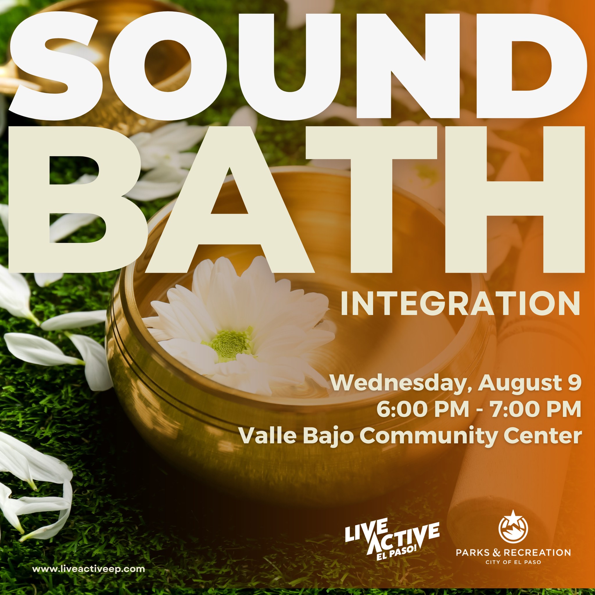 Sound Bath: Integration at Valle Bajo Community Center - EPStuff