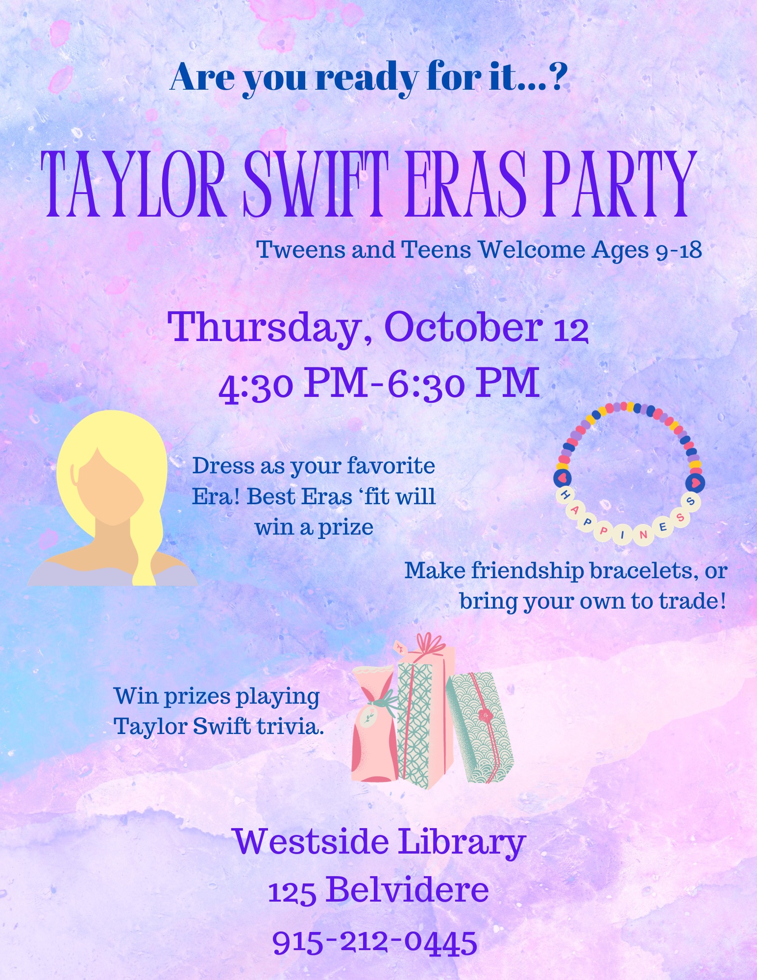 Taylor Swift Eras Party - EPStuff