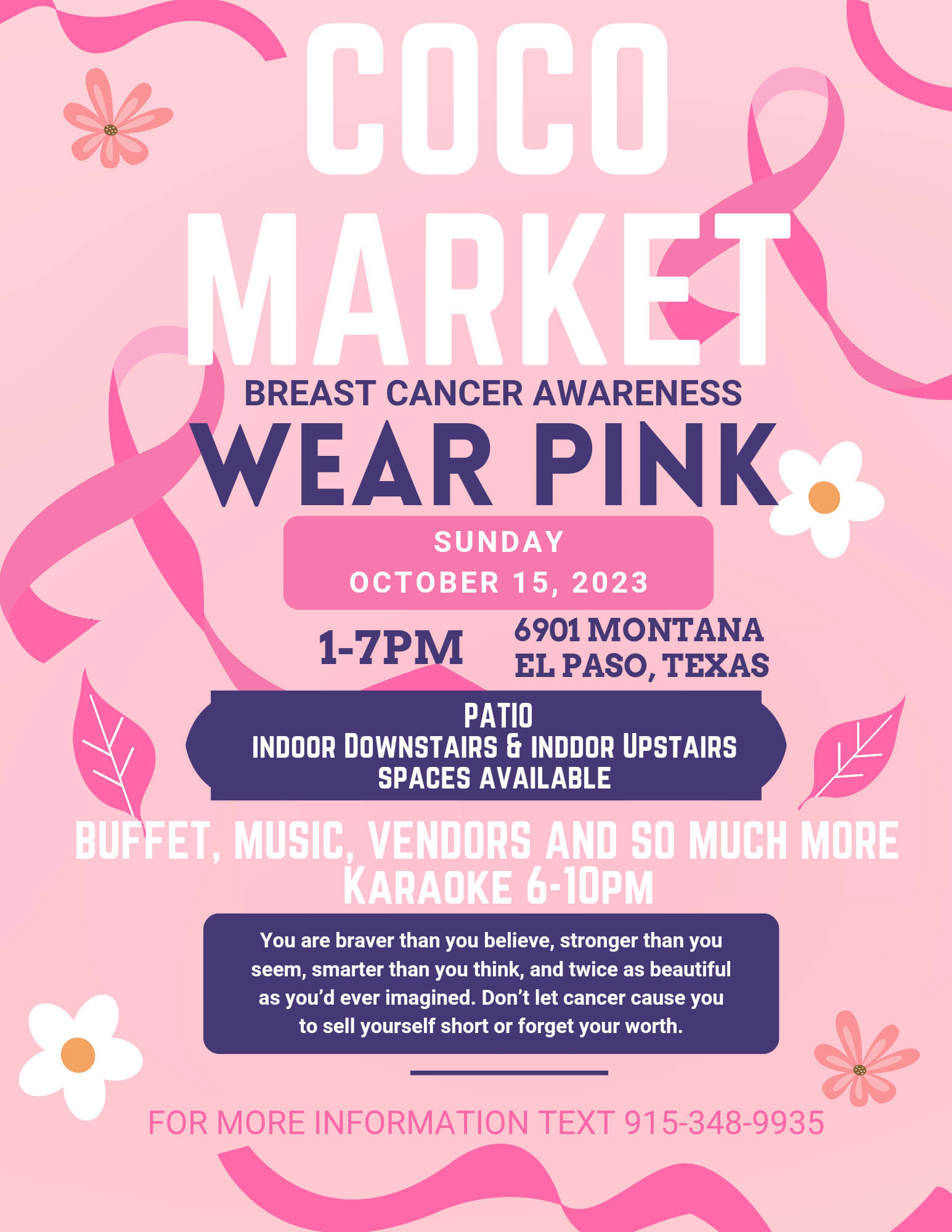 Coco Market: Breast Cancer Awareness - EPStuff