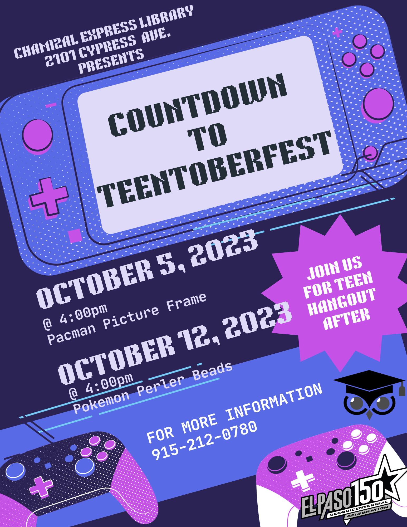 Countdown to Teentoberfest - EPStuff