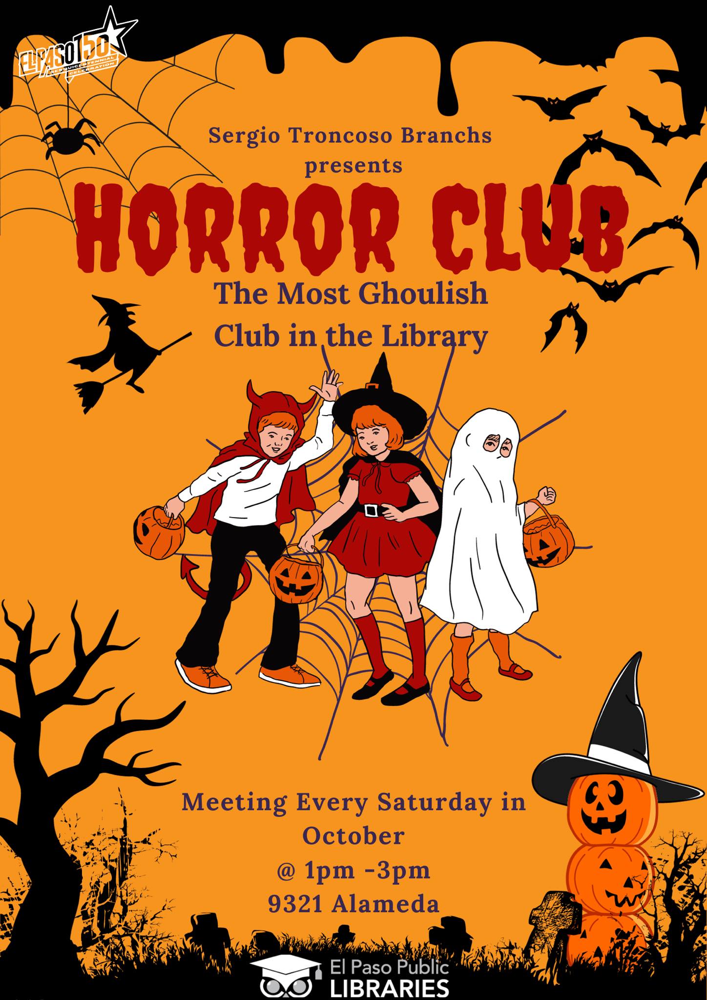 Horror Club at Sergio Troncoso Library - EPStuff