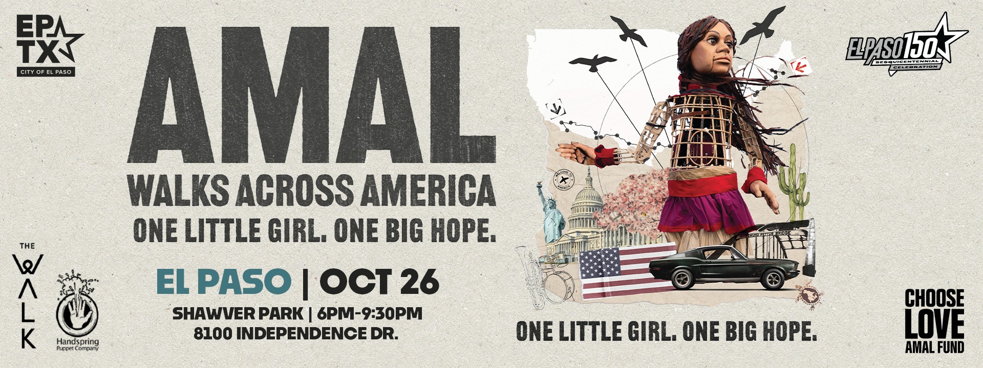 Little Amal Walk With El Paso - EPStuff