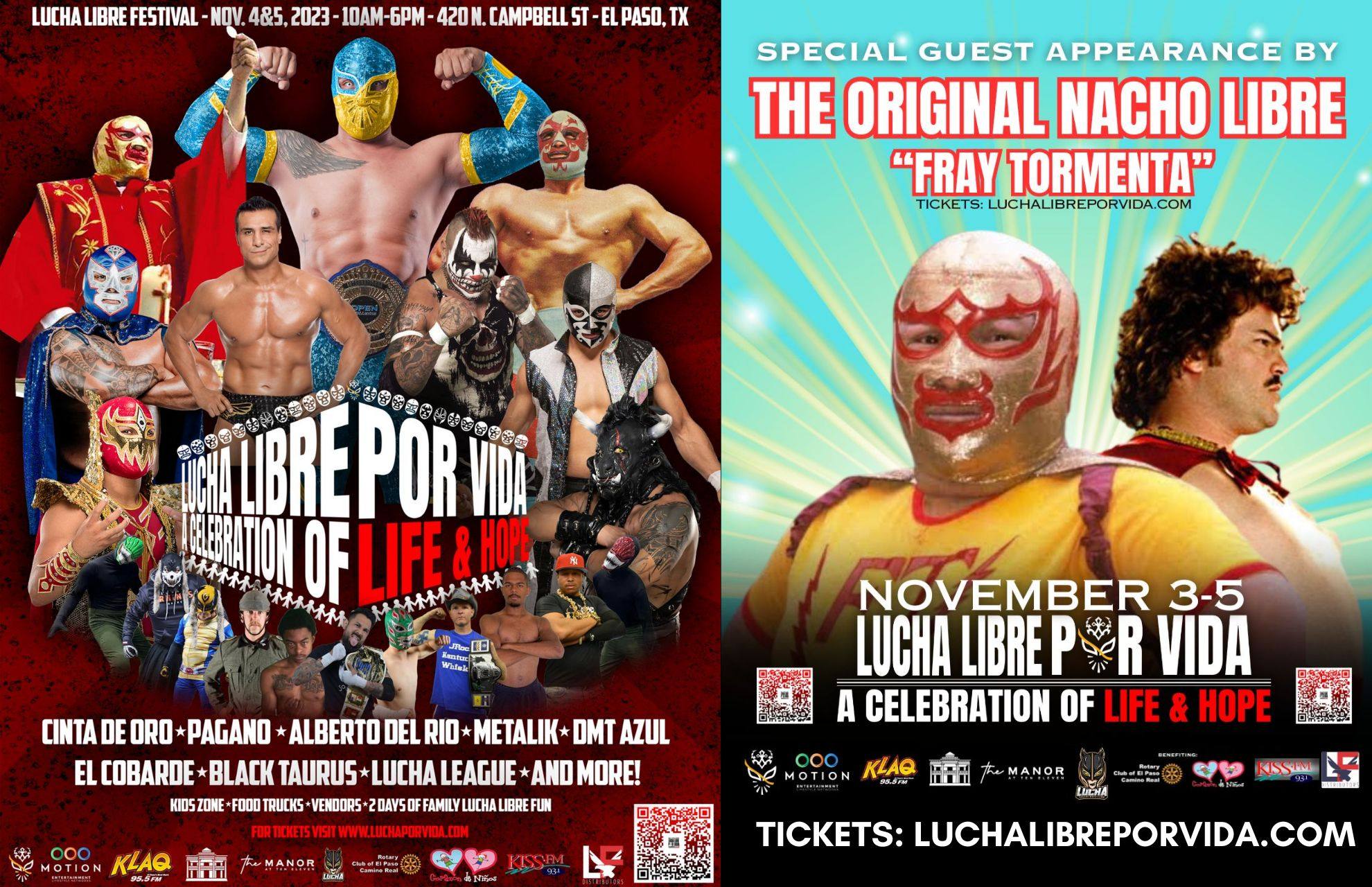 Lucha Libre Por Vida: A Celebration of Life & Hope - EPStuff