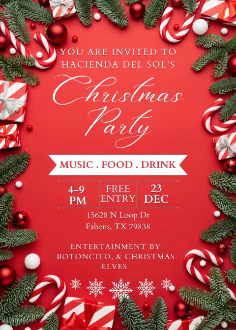 Hacienda Del Sol's Christmas Party - EPStuff