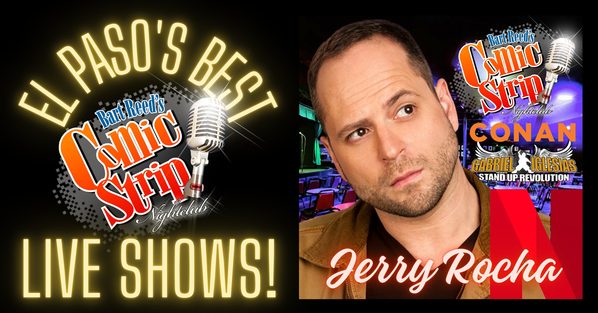 Jerry Rocha at El Paso Comic Strip - EPStuff