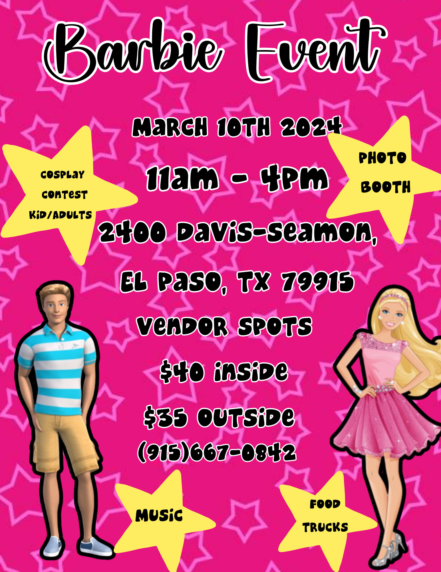 Barbie Event Epstuff