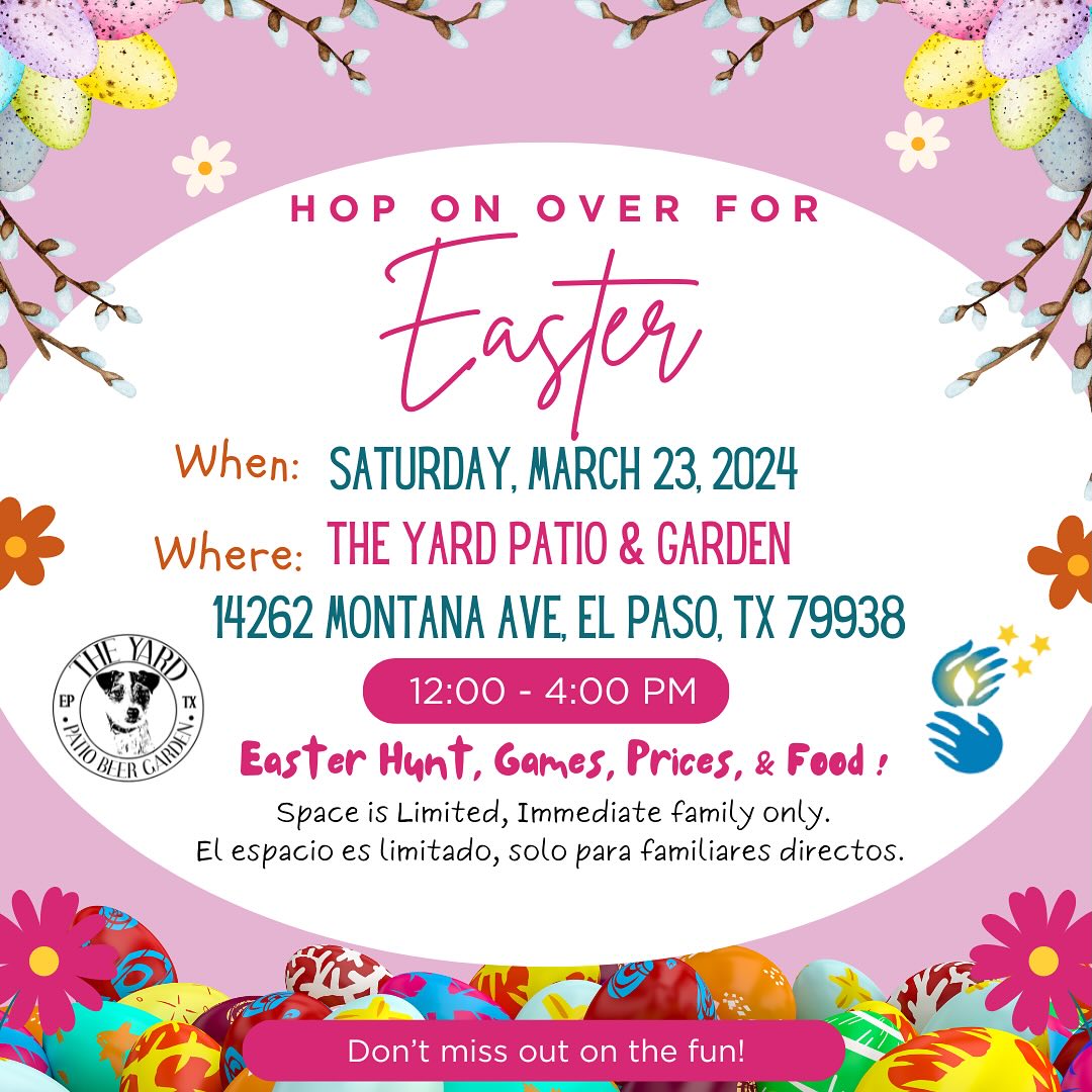 Easter at The Yard Patio Beer Garden - EPStuff