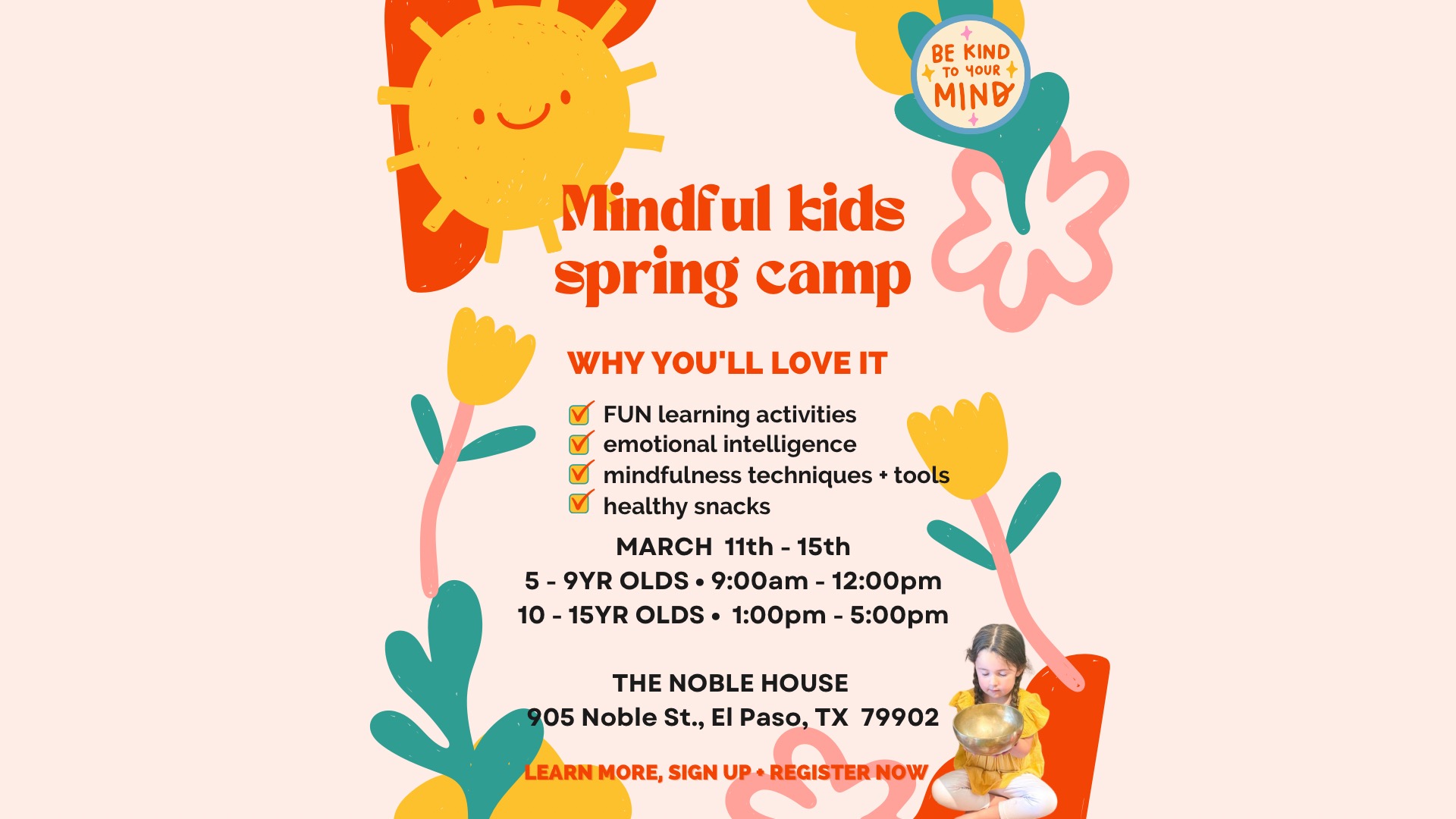 Mindful Kids Spring Camp - EPStuff