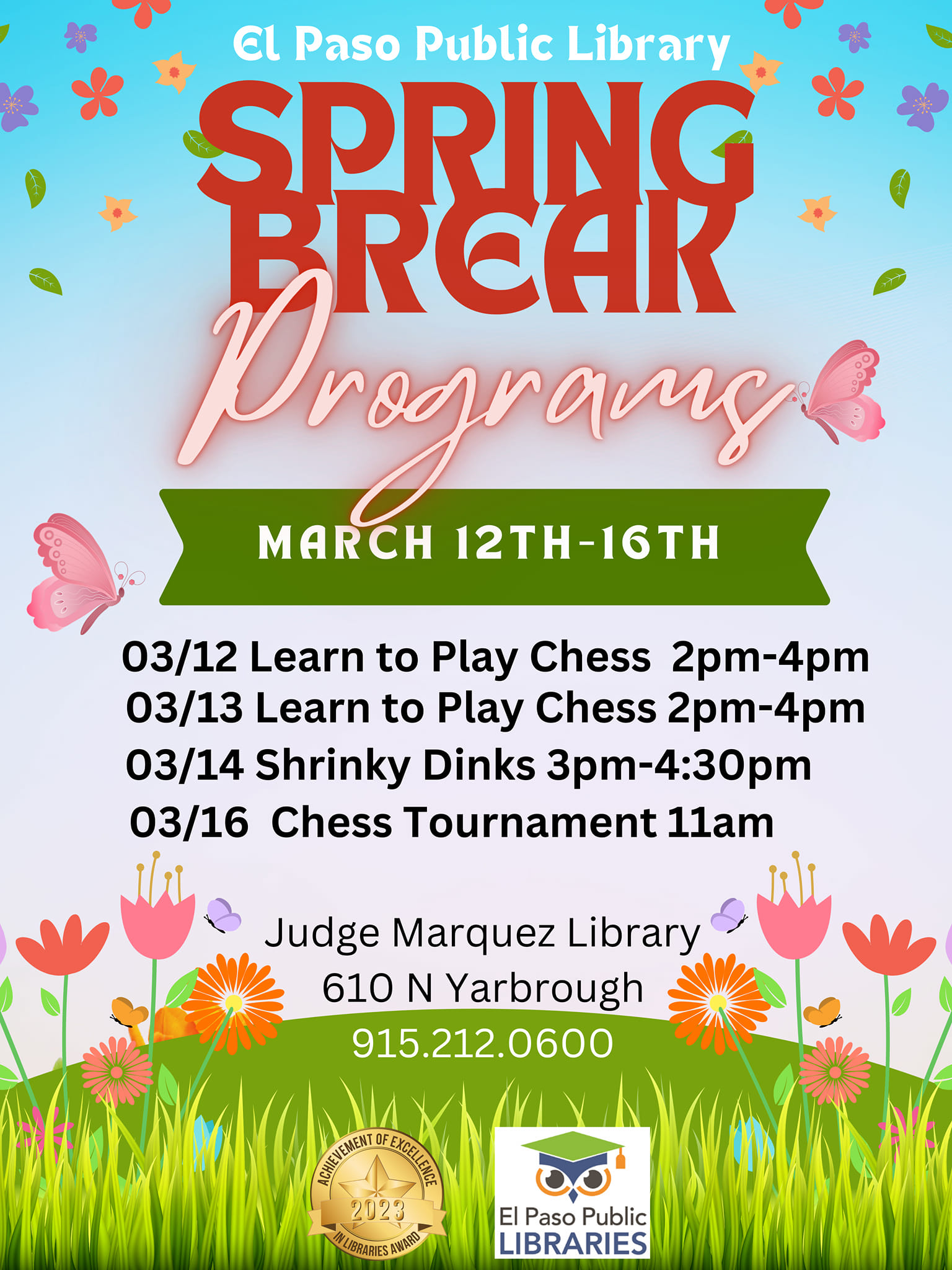 Spring Break Programs in El Paso, TX - EPStuff