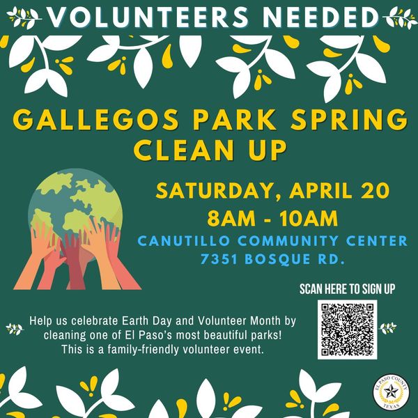 Gallegos Park Spring Clean-Up - EPStuff