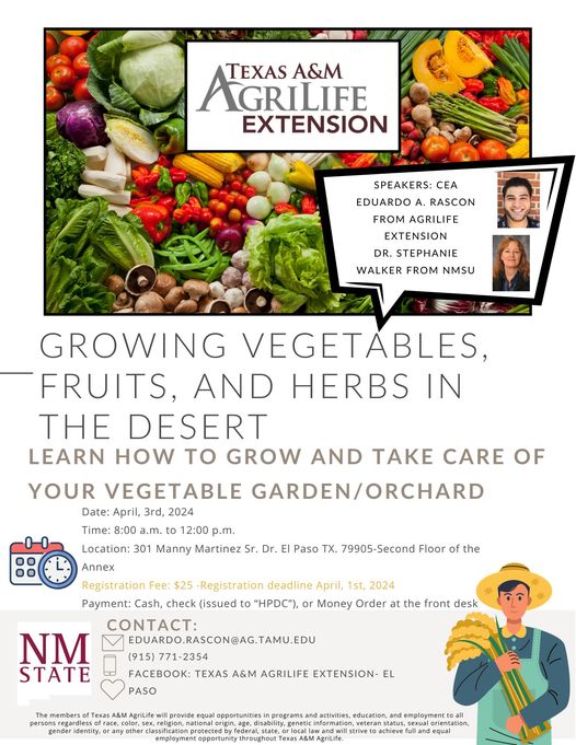 Growing Vegetables, Fruits and Herbs in the Desert - EPStuff