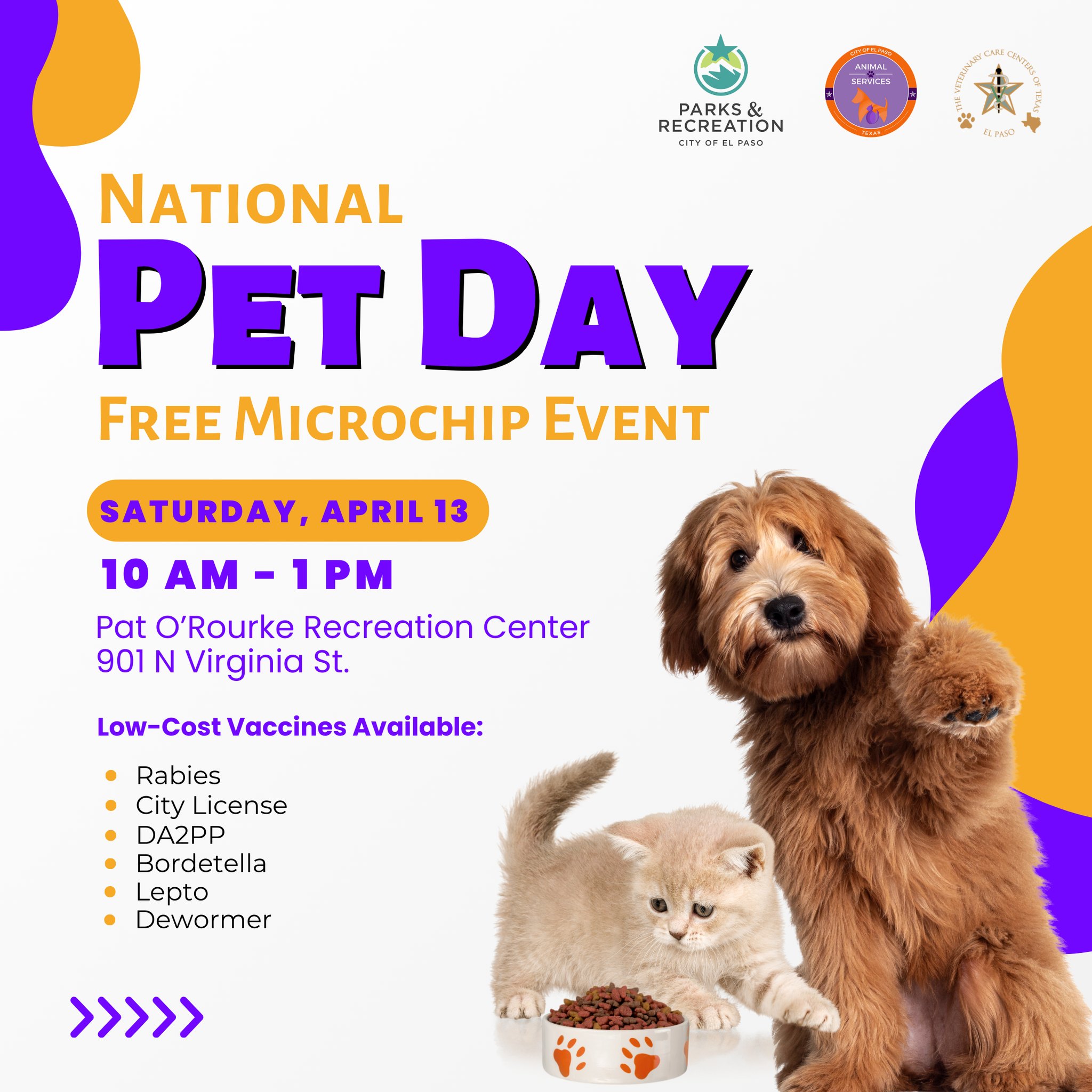 National Pet Day: Free Microchip Event - EPStuff