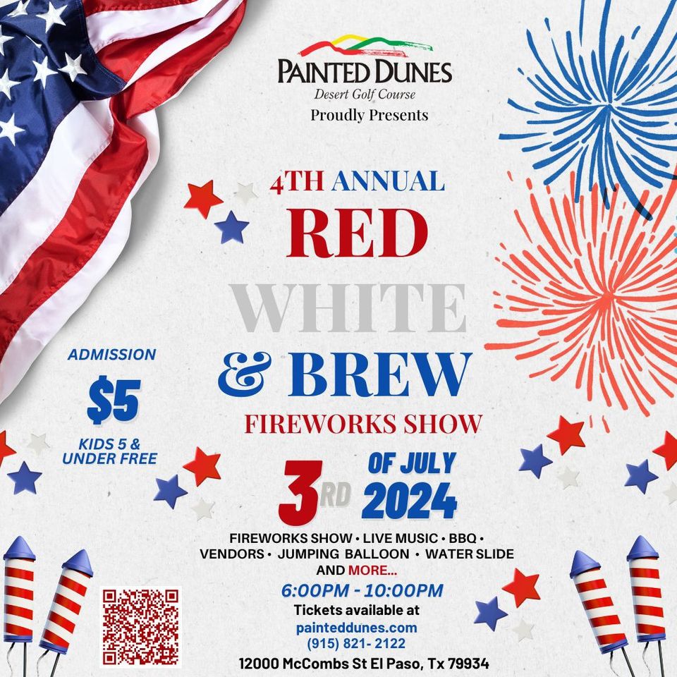 4th Annual Red, White & Brew Fireworks Show - EPStuff