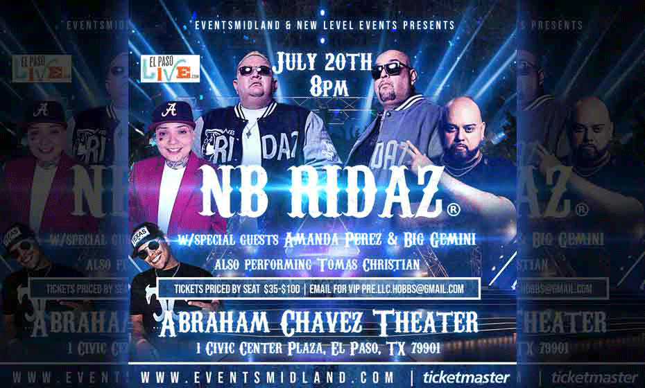 NB Ridaz at Abraham Chavez Theatre - EPStuff