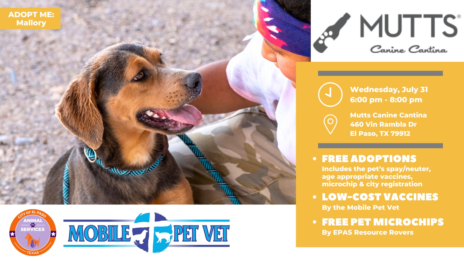 National MUTTS Day at MUTTS Canine Cantina - EPStuff