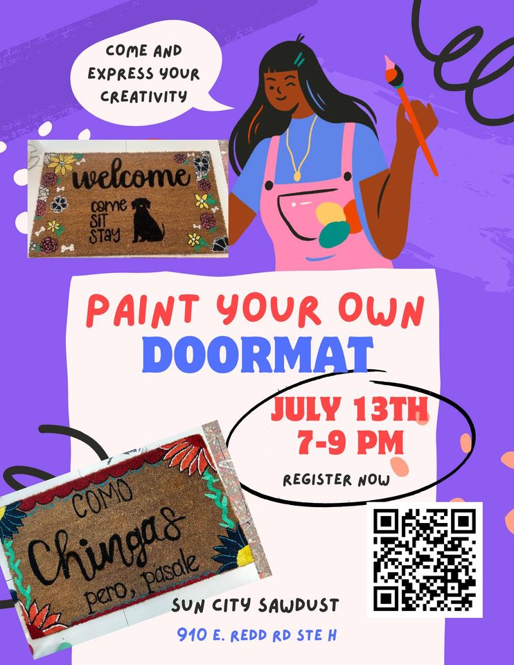 Paint Your Own Doormat - EPStuff