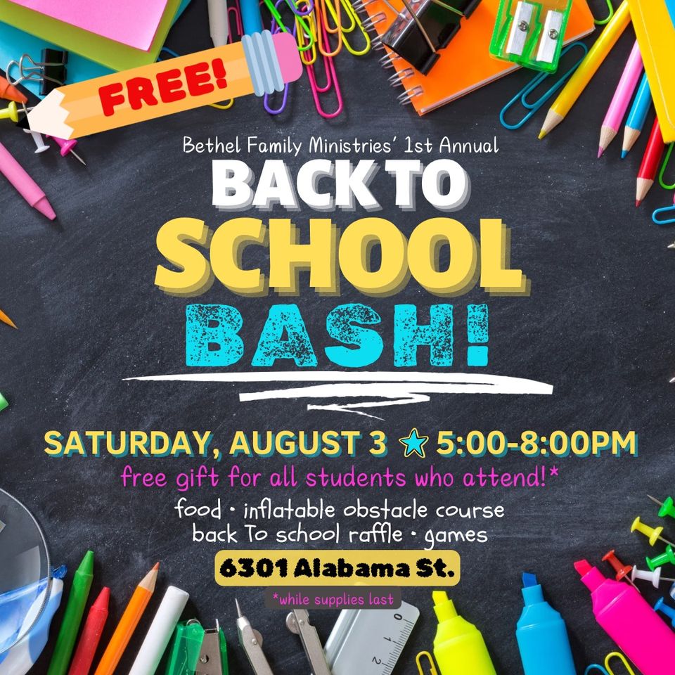 Back to School Bash! - EPStuff