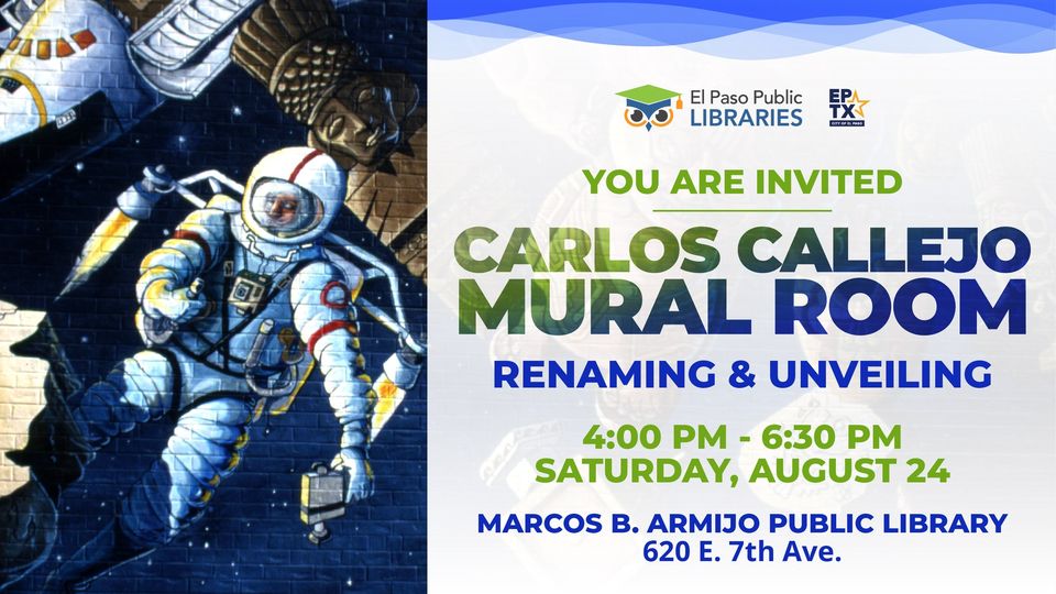Carlos Callejo Mural Room Renaming & Unveiling - EPStuff