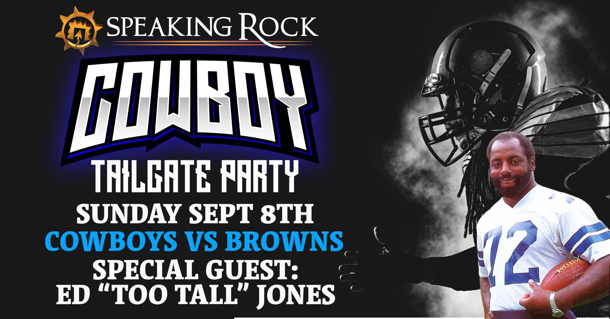 Cowboys Tailgate Party at Speaking Rock