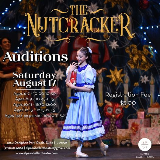 The Nutcracker Auditions at El Paso Ballet Theatre - EPStuff