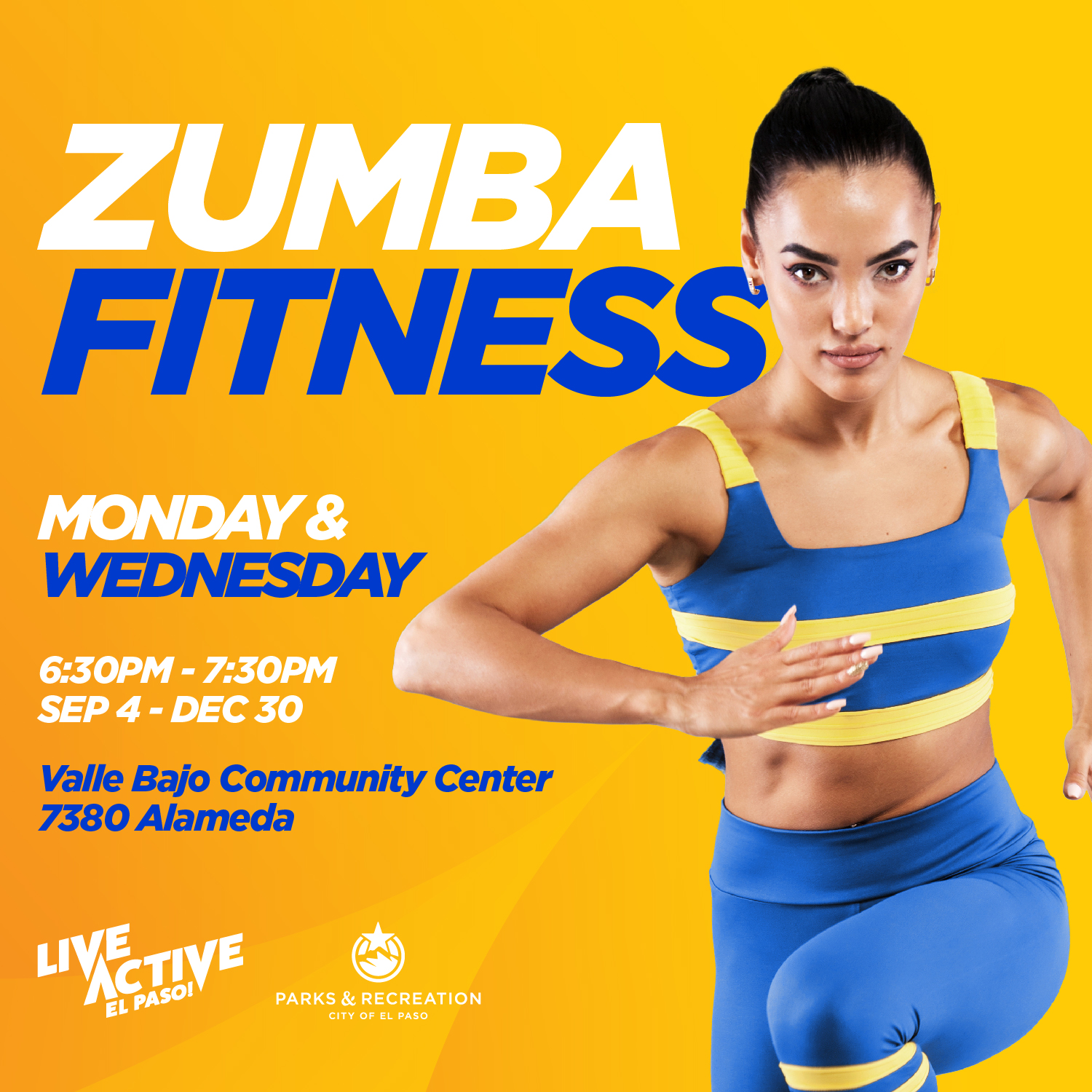 Zumba Fitness at Valle Bajo Community Center - EPStuff