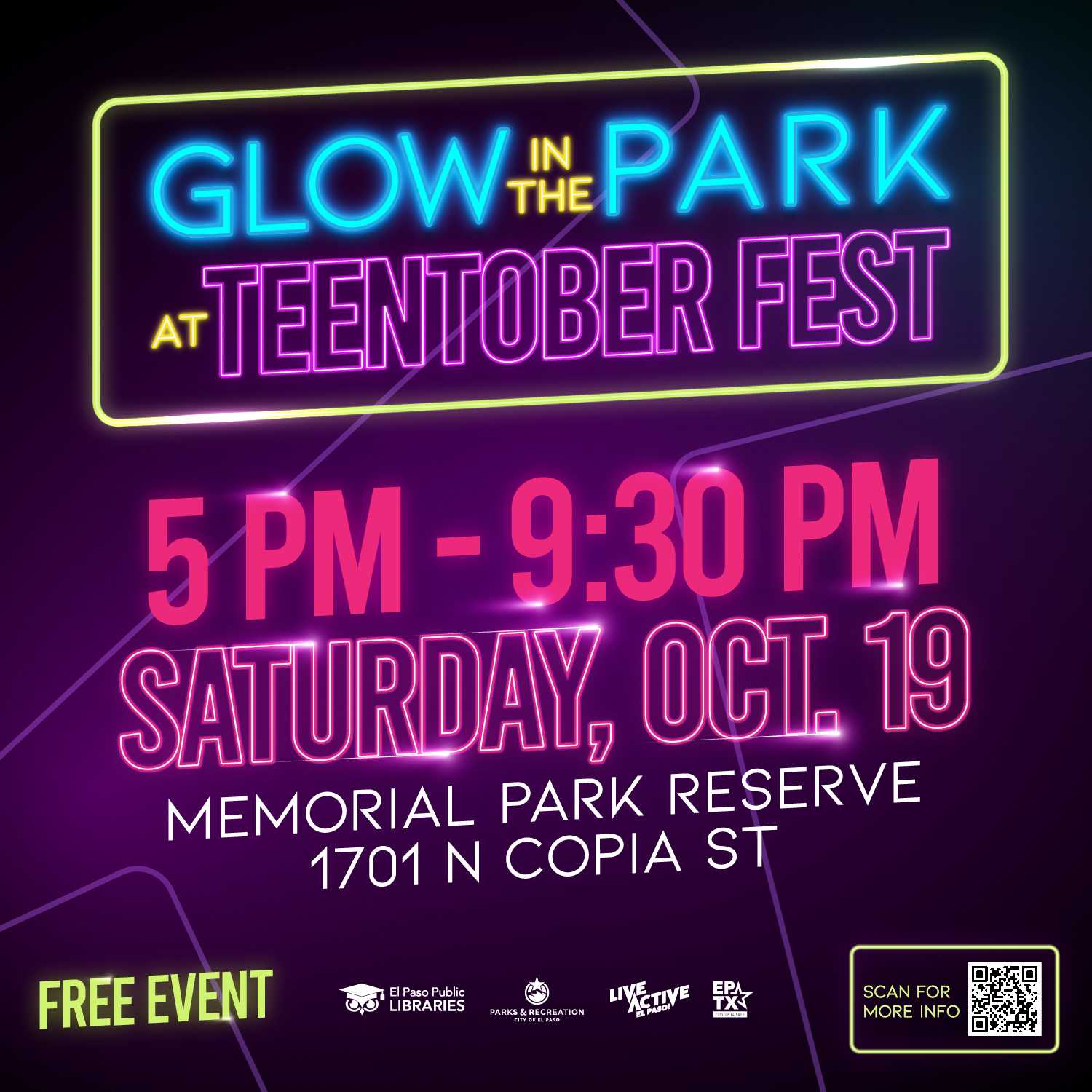 Glow in the Park at Teentober Fest - EPStuff